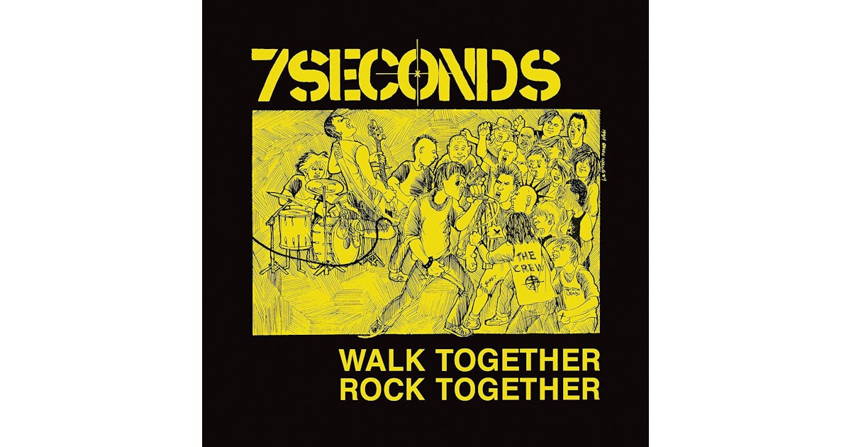 7 Seconds Walk Together Rock Together Trust Edition Vinyl Record