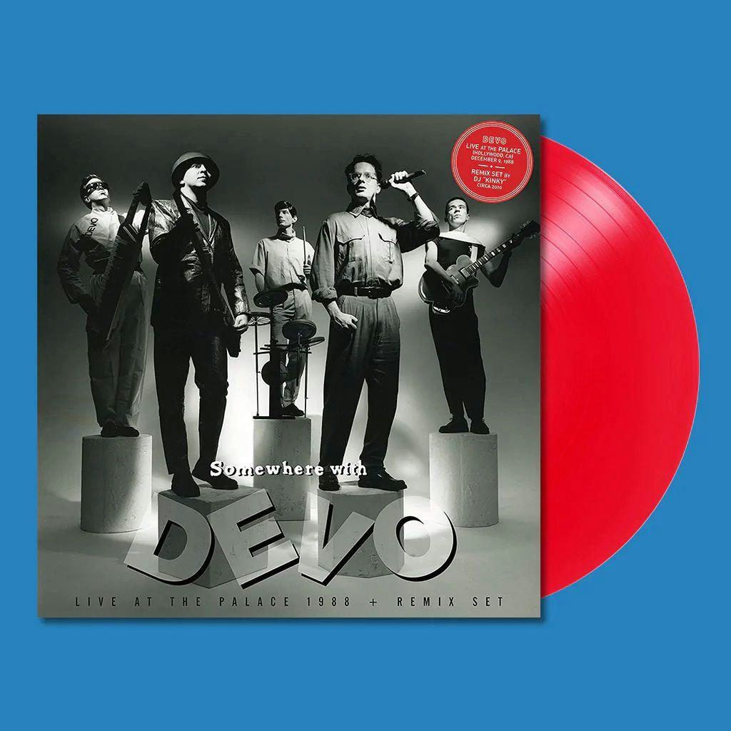 Somewhere With Devo (Red) Vinyl Record