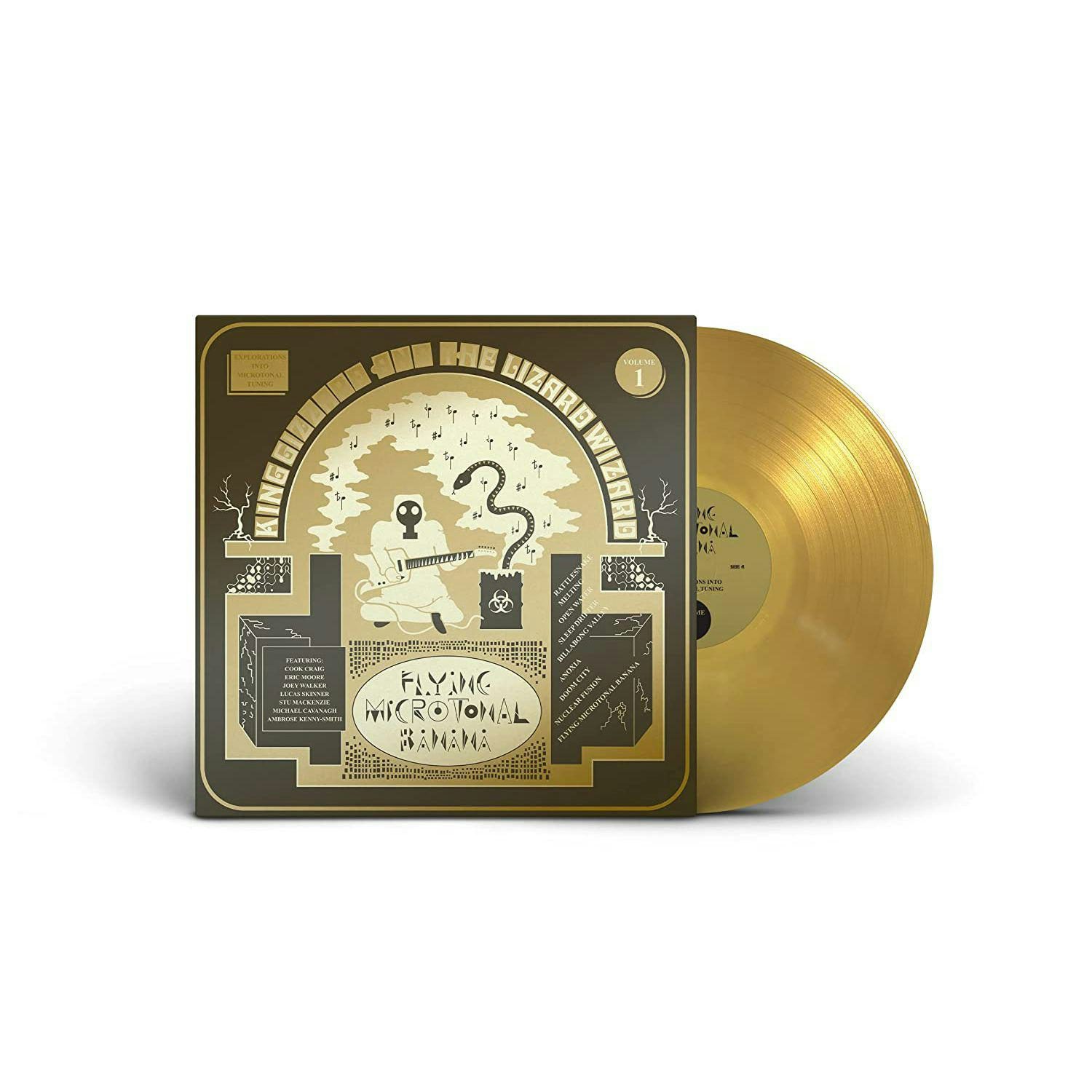 King Gizzard & The Lizard Wizard Flying Microtonal Banana (Golden ...