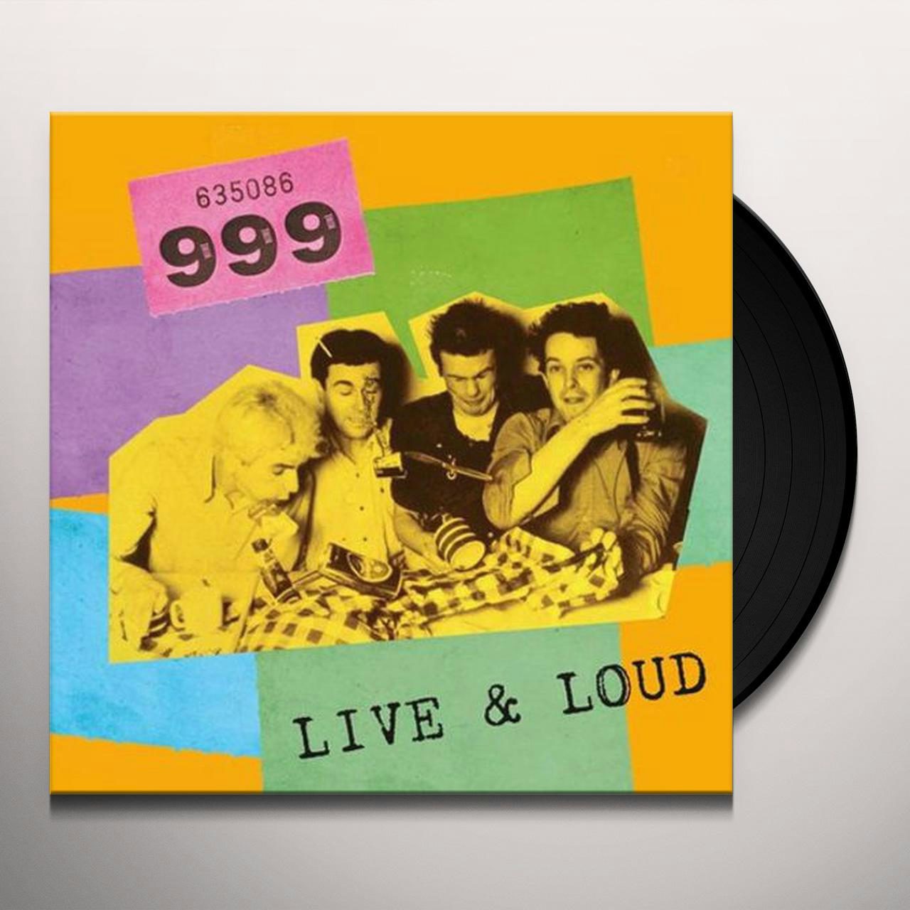 999 Live & Loud Vinyl Record