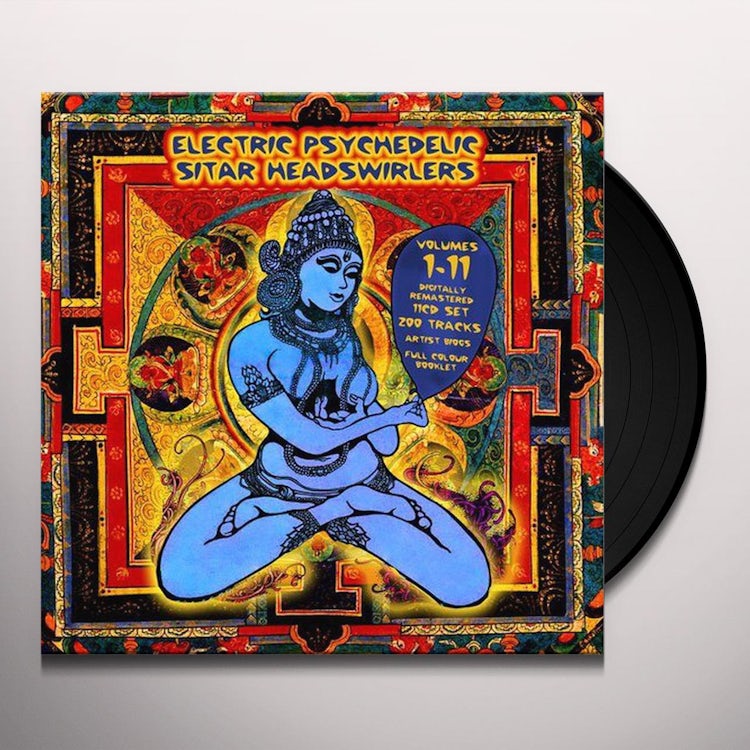 Various Electric Psychedelic Sitar Headswirlers Vol. 1-11 Vinyl Record