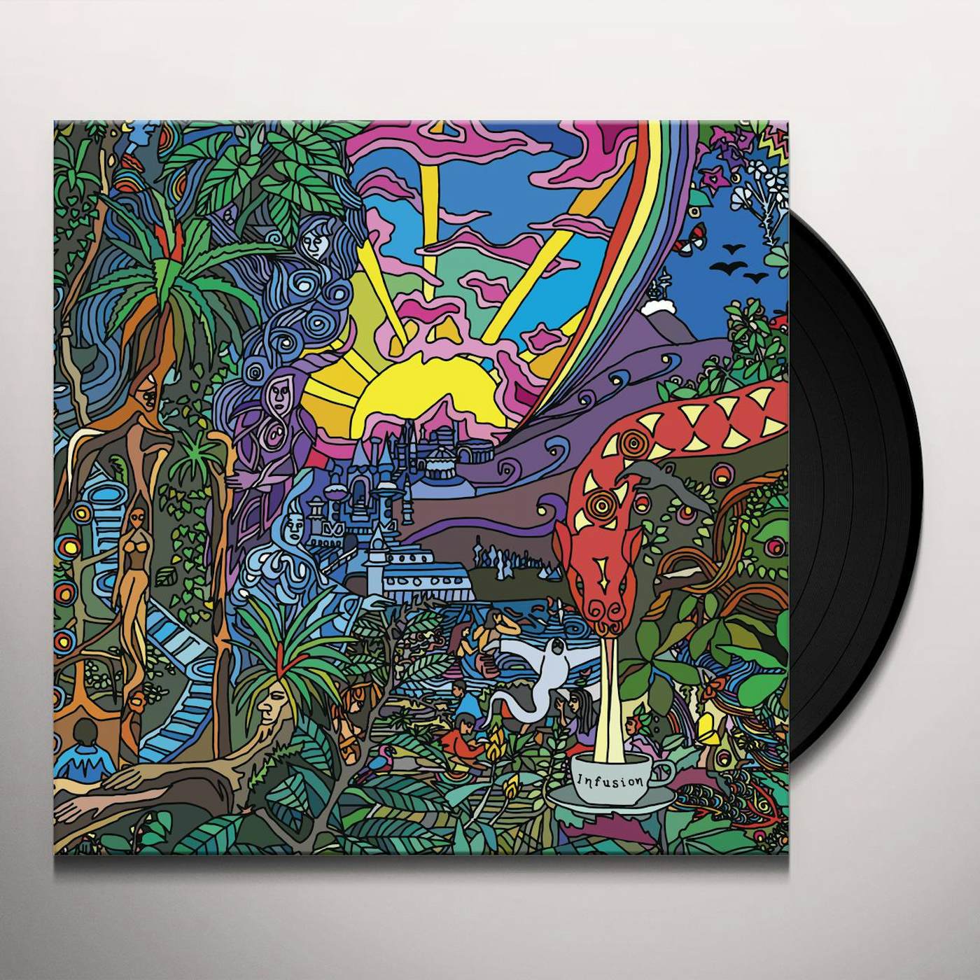 Rubber Tea Infusion Vinyl Record