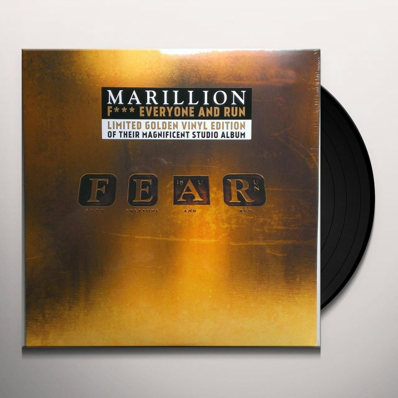 Marillion F E A R Vinyl Record