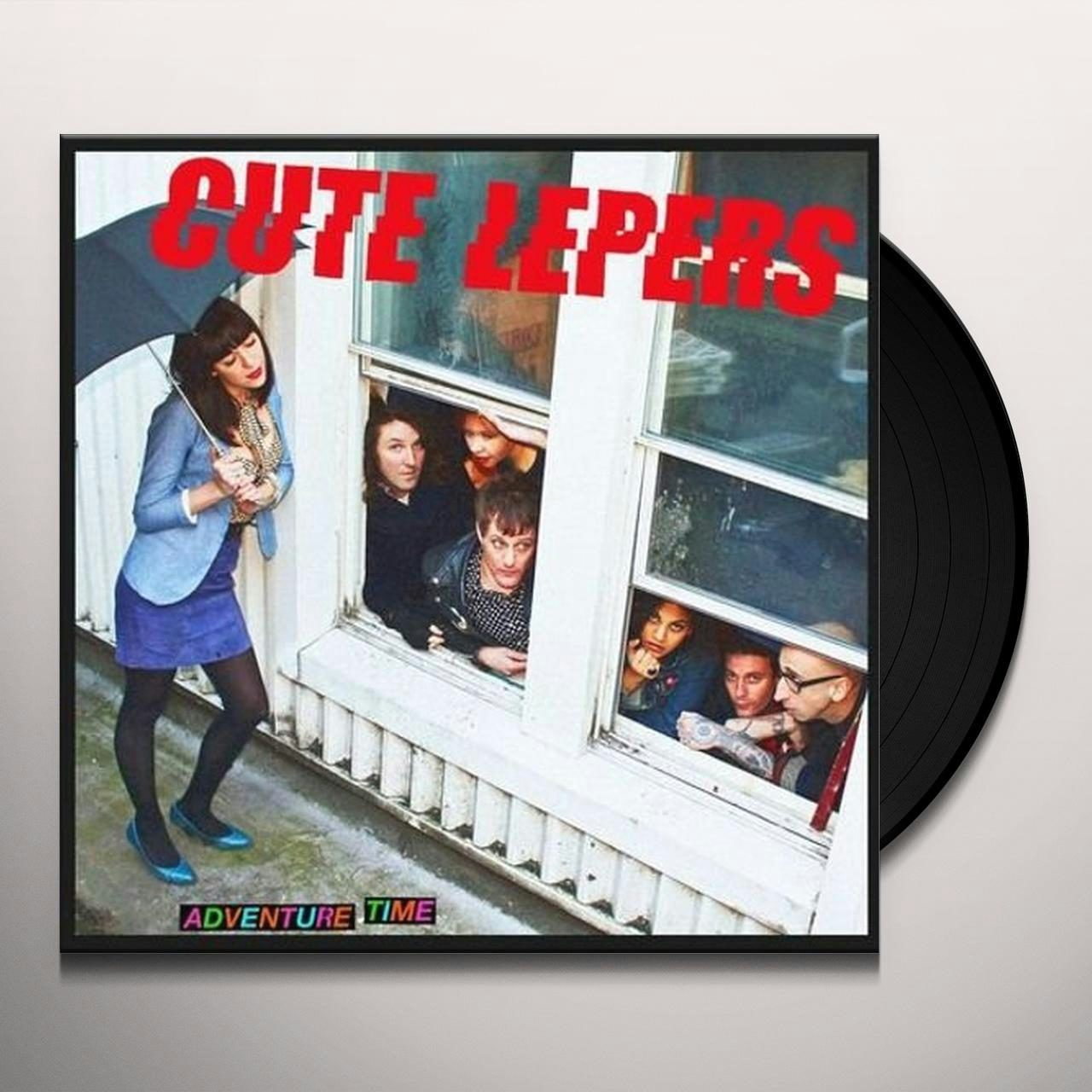 Cute Lepers ADVENTURE TIME Vinyl Record