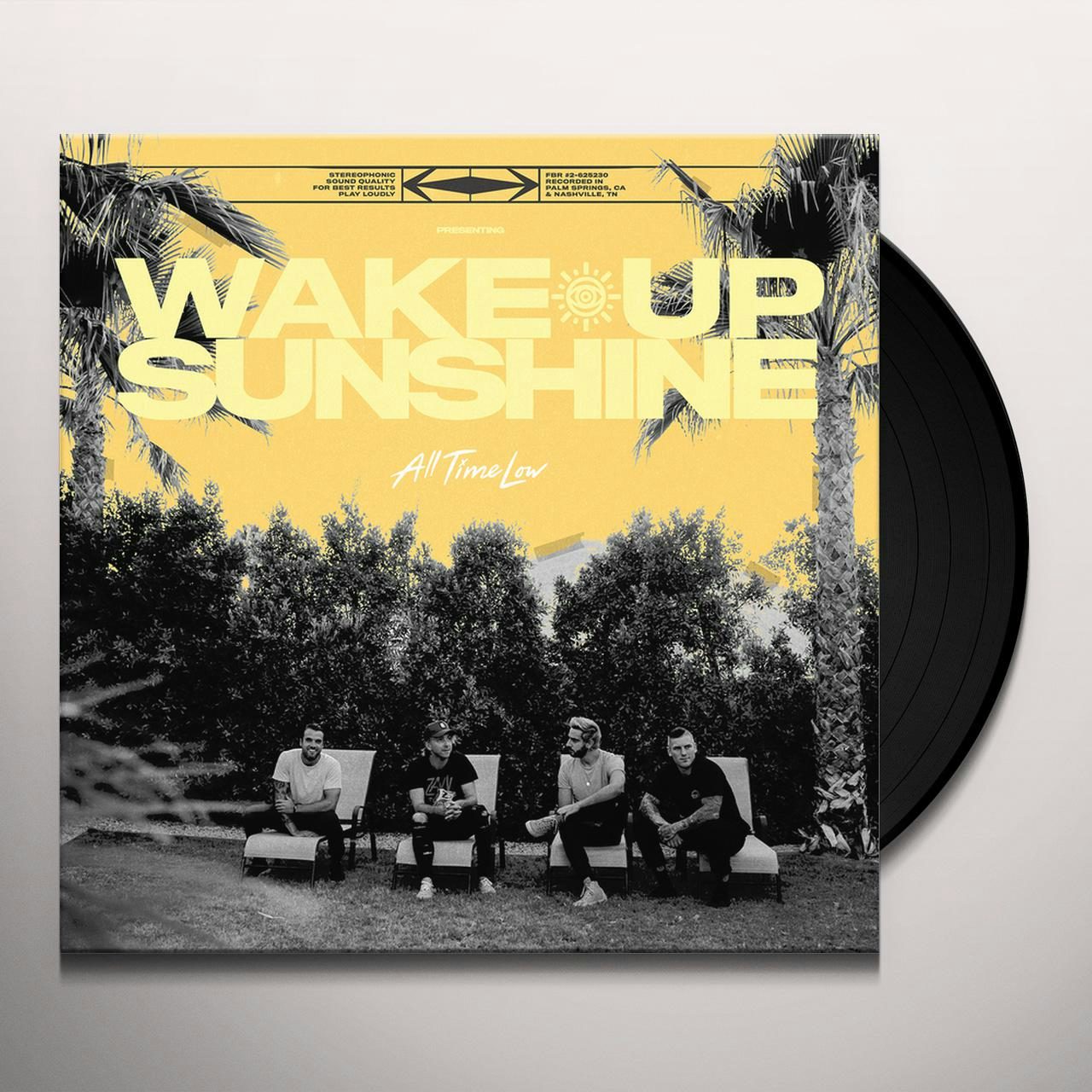 All Time Low Wake Up Sunshine Vinyl Record