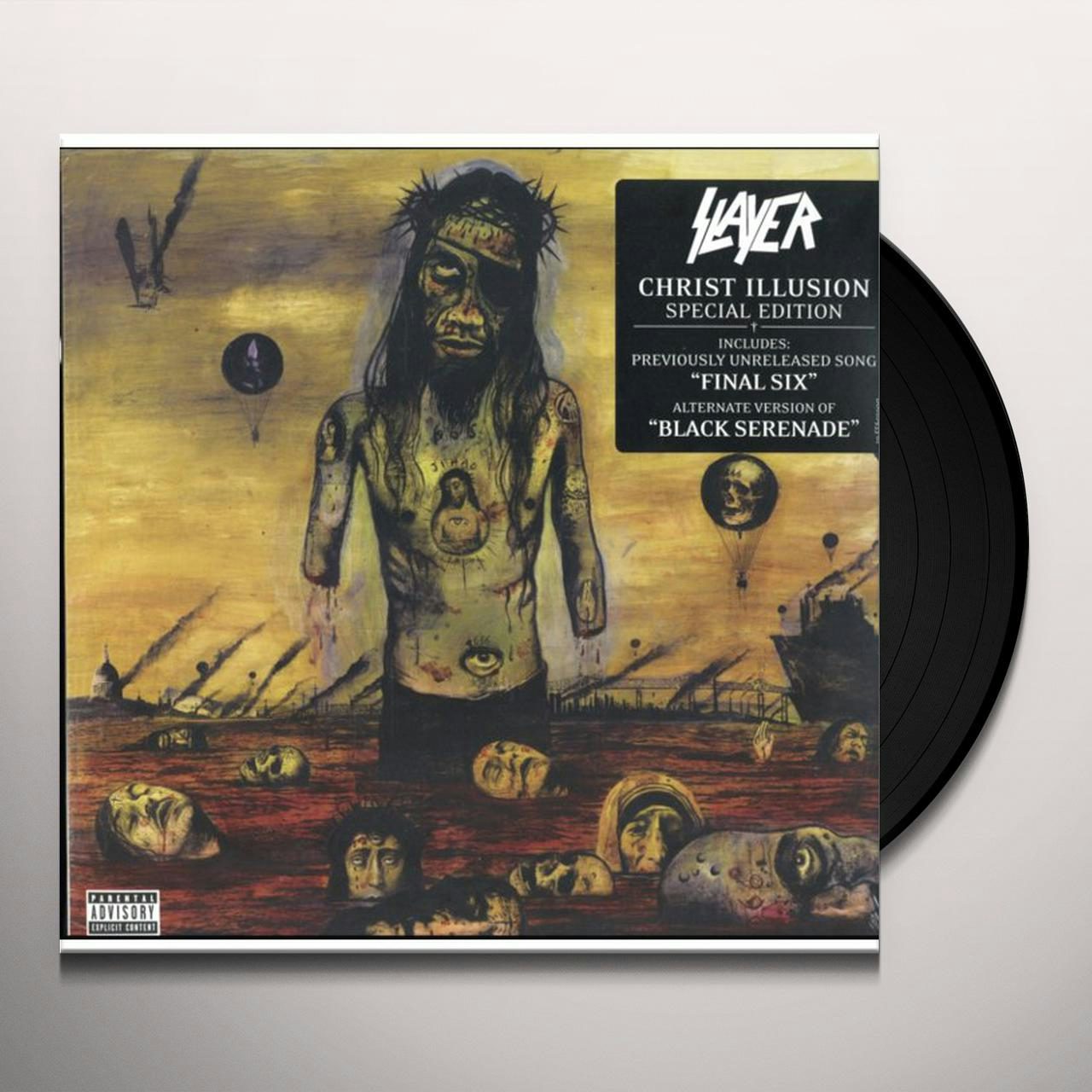 Slayer CHRIST ILLUSION Vinyl Record