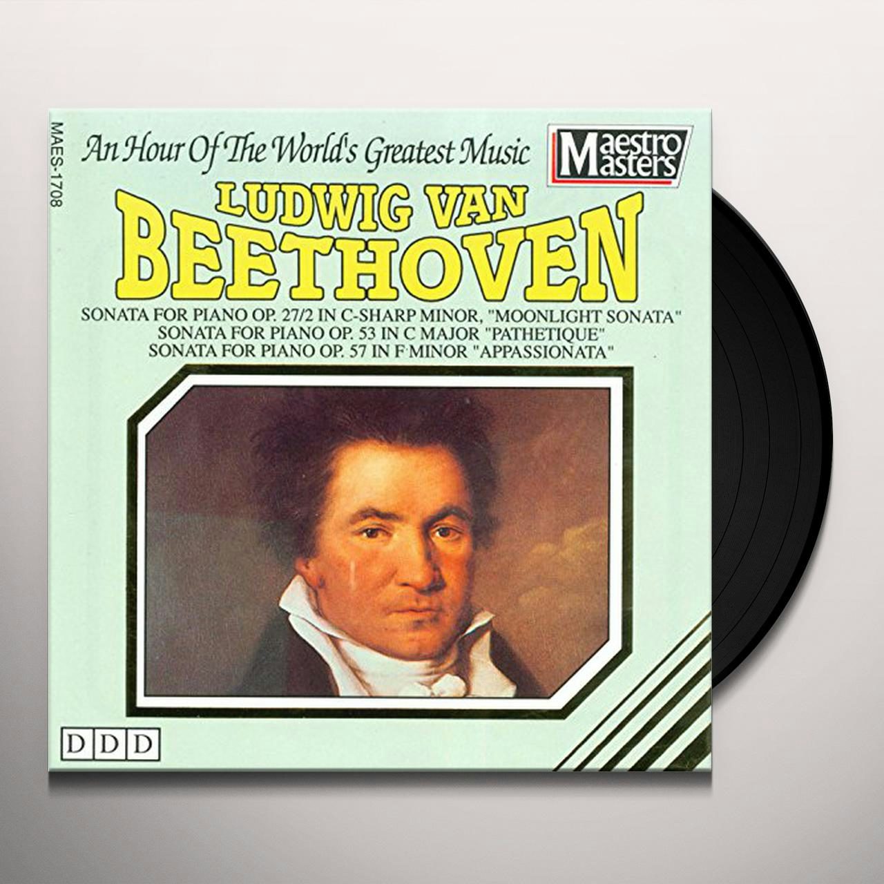 Ludwig van Beethoven MASTERPIECES OF Vinyl Record