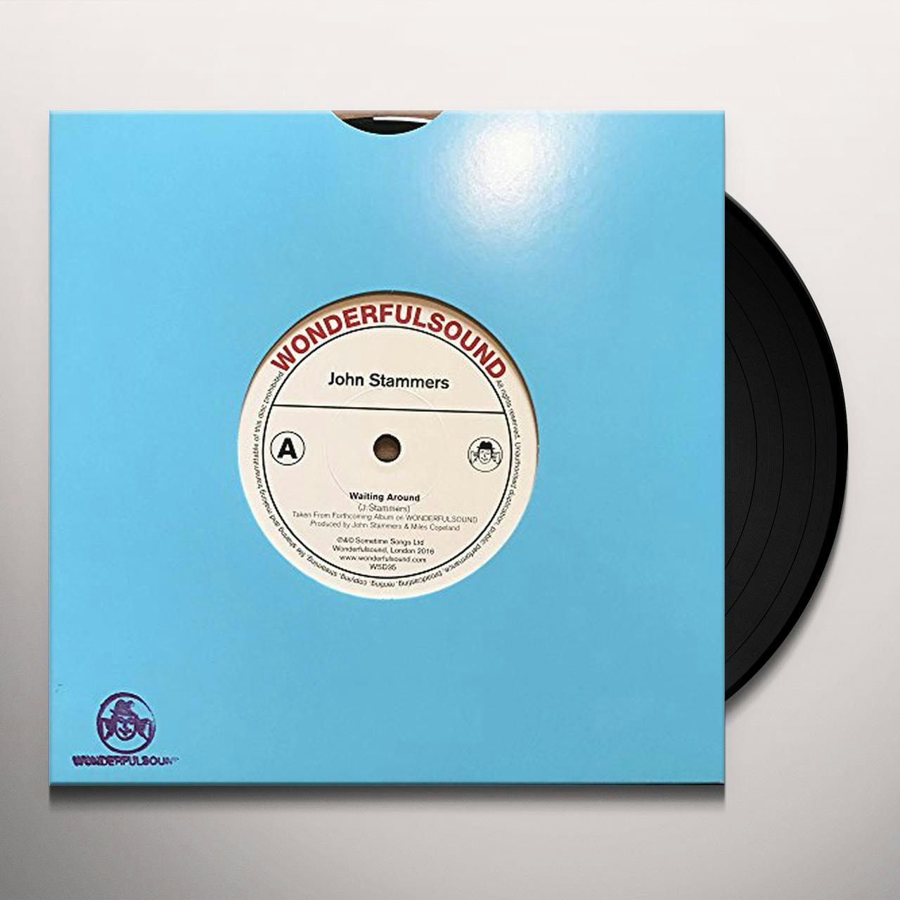 John Stammers WAITING AROUND SINGLE WITH COLORAMA REMIX Vinyl Record