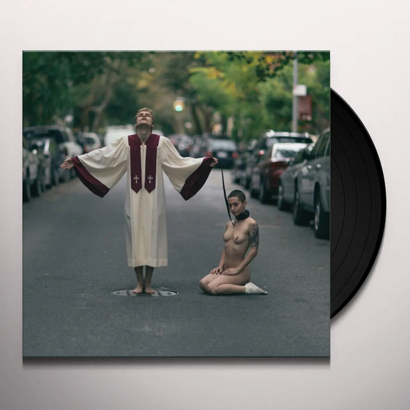 CRUCIFIXION OF RAPPER EXTRAORDINAIRE SLUG CHRIST Vinyl Record