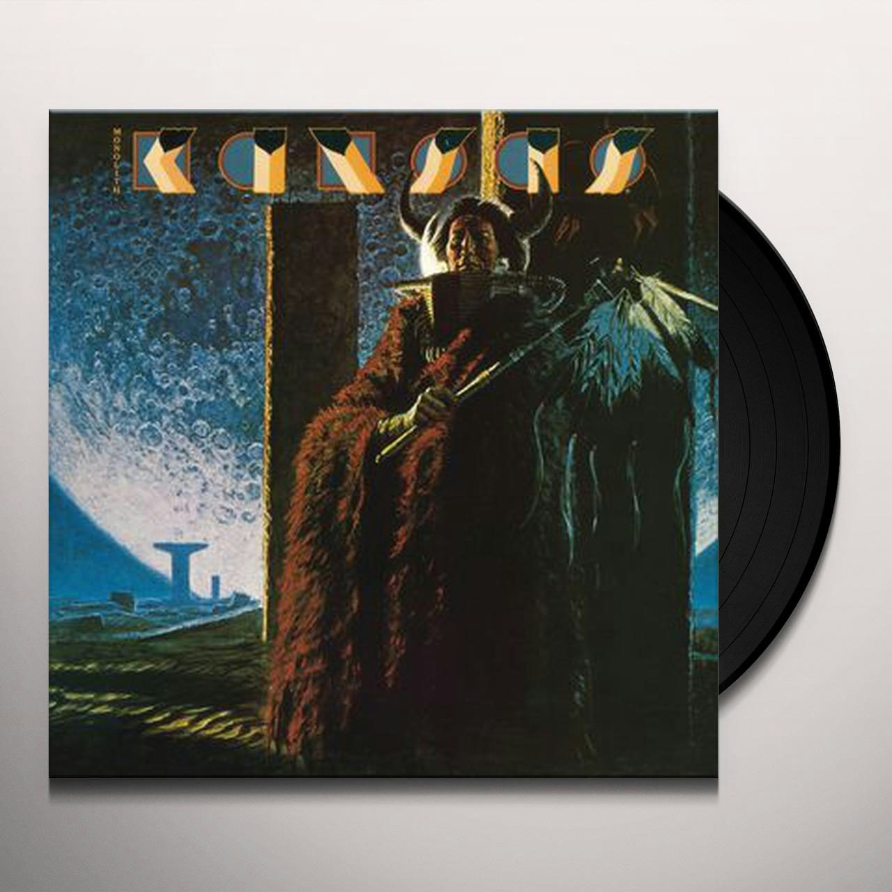 Kansas MONOLITH (180G/TRANSLUCENT BLUE & GOLD SWIRL VINYL/LIMITED ...