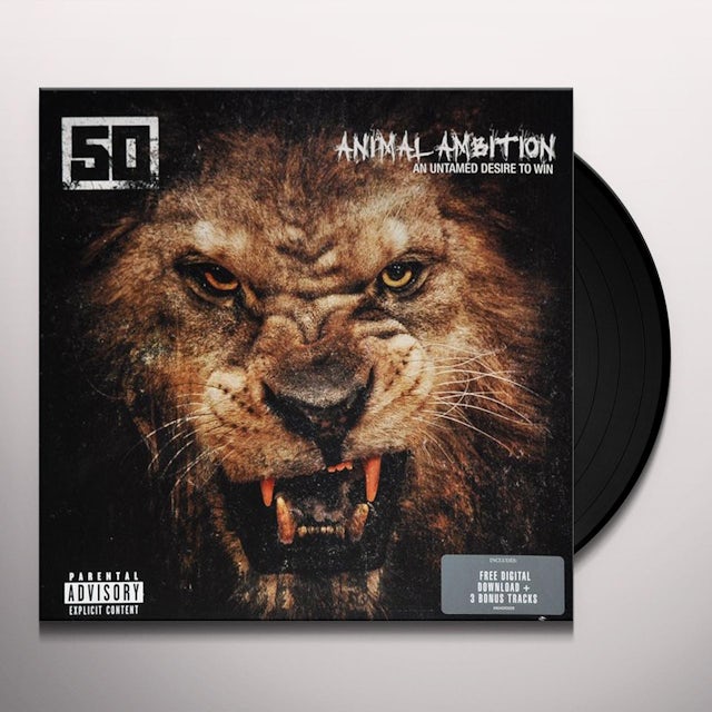 50 Cent ANIMAL AMBITION: AN UNTAMED DESIRE TO WIN Vinyl Record
