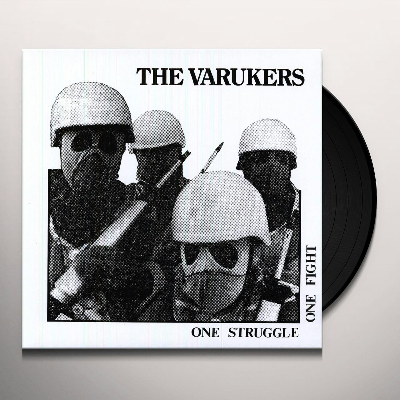 The Varukers ONE STRUGGLE ONE FIGHT Vinyl Record