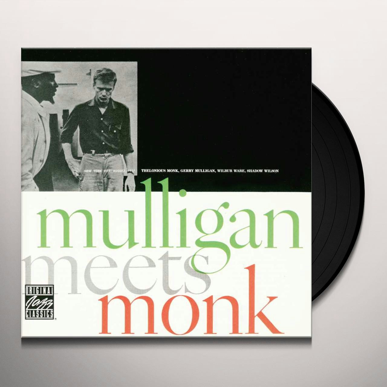 Gerry Mulligan / Thelonious Monk Mulligan Meets Monk Vinyl Record