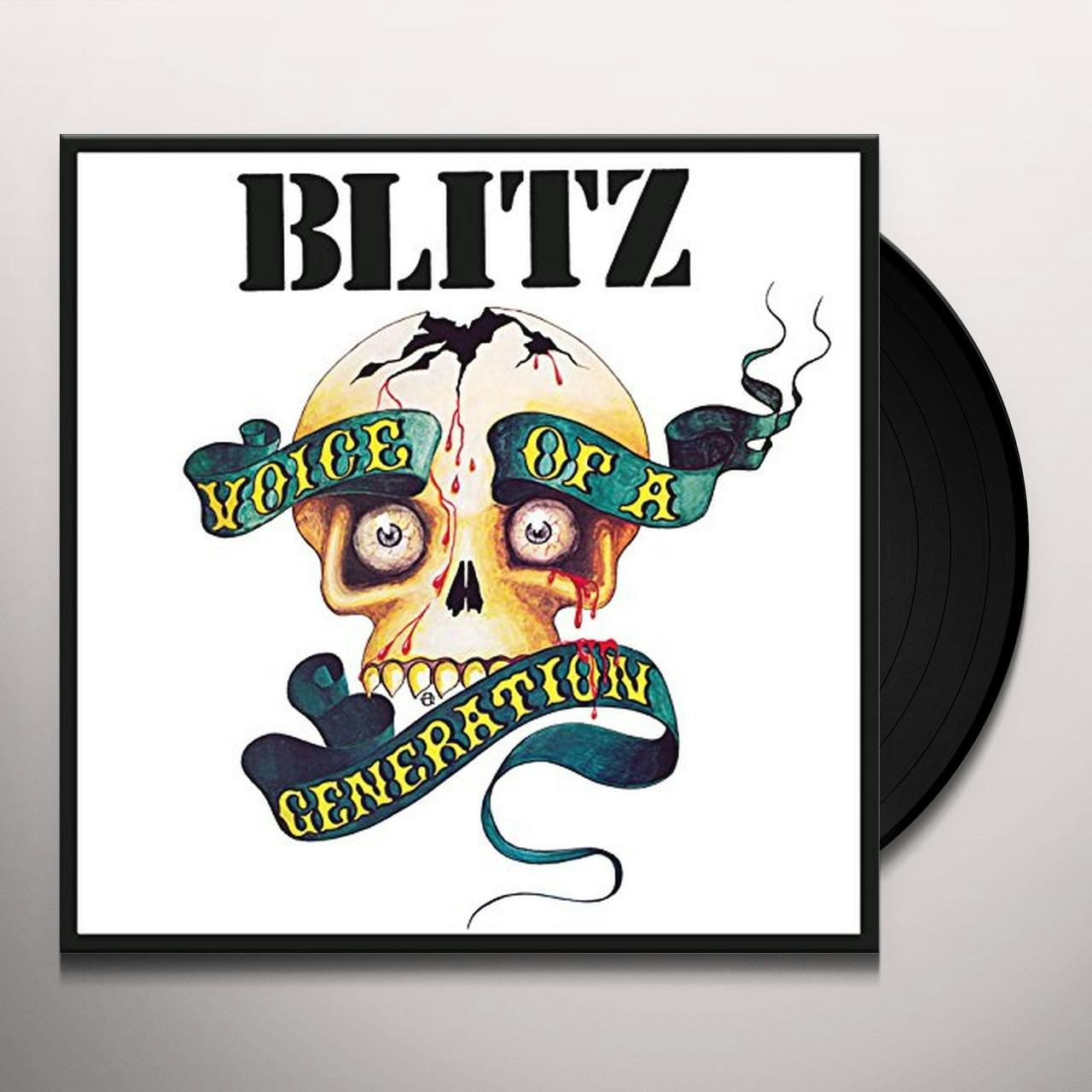 Blitz VOICE OF A GENERATION Vinyl Record