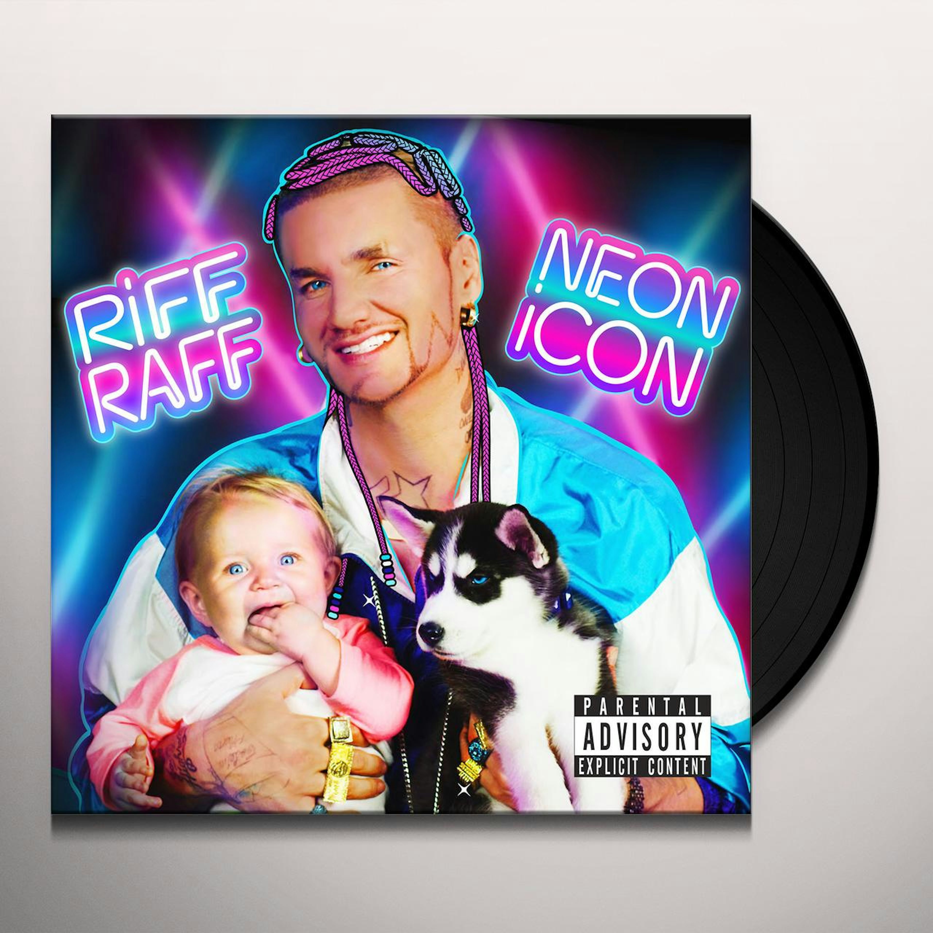 Riff Raff NEON ICON Vinyl Record - Digital Download Included