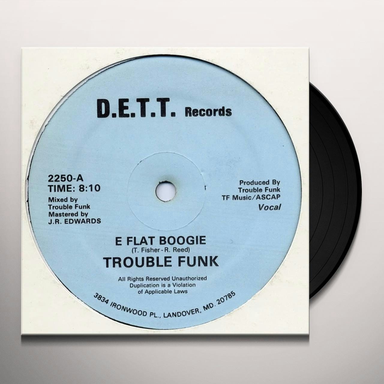 Trouble Funk E FLAT BOOGIE Vinyl Record
