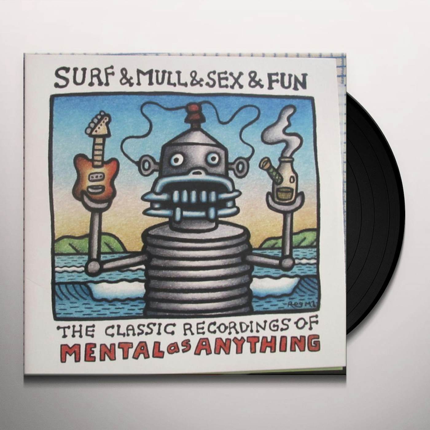 Mental As Anything Surf And Mull And Sex And Fun Vinyl Record