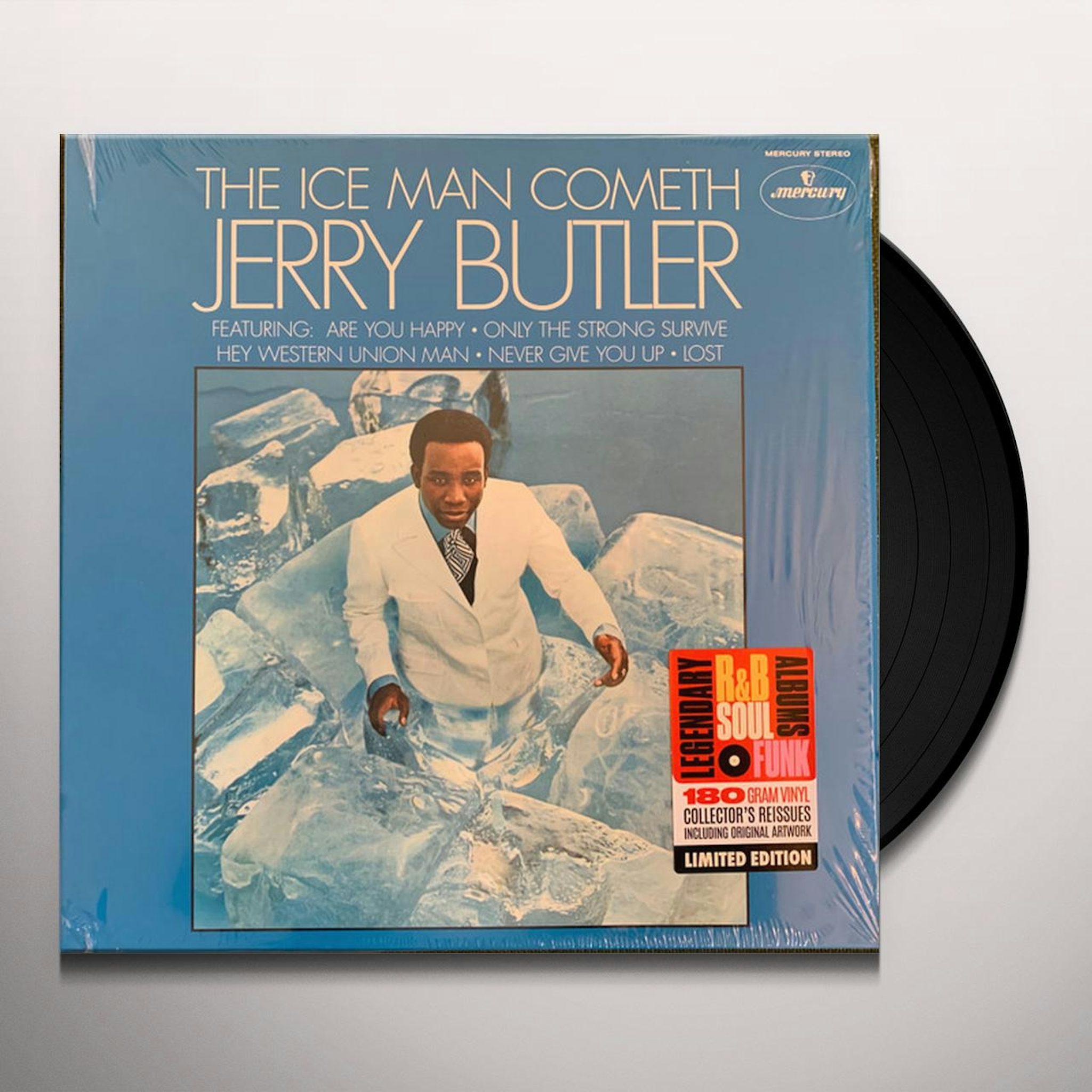 Jerry Butler ICEMAN COMETH Vinyl Record