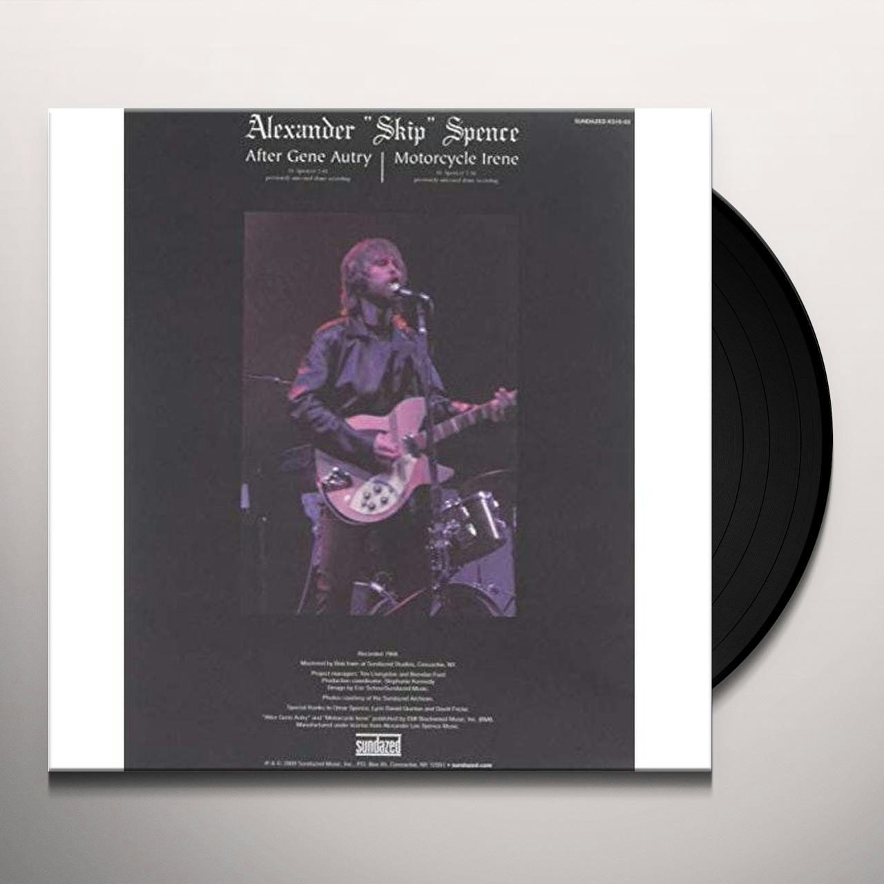 Alexander "Skip" Spence After Gene Autry/Motorcycle Irene Vinyl Record