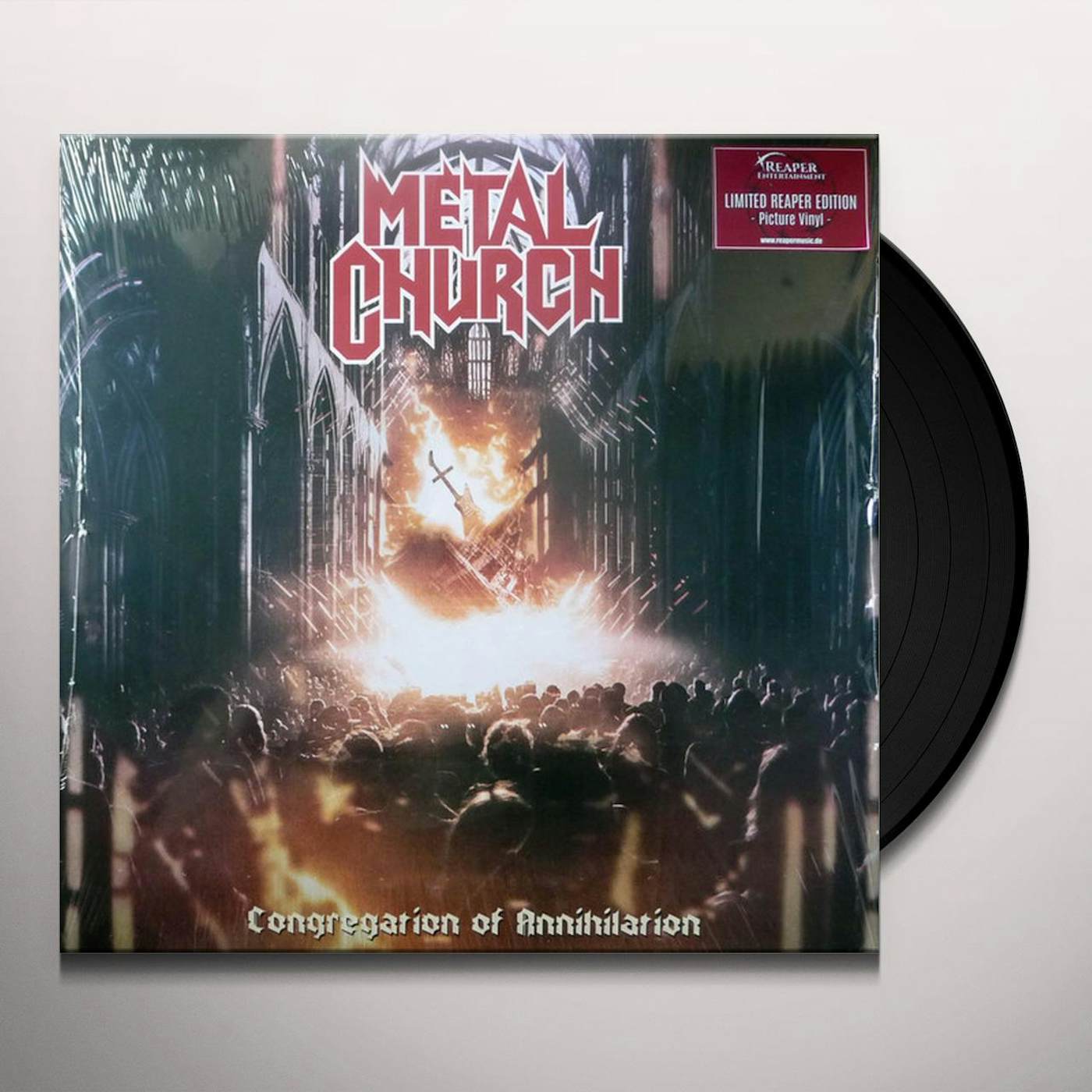 Metal Church CONGREGATION OF ANNIHILATION Vinyl Record