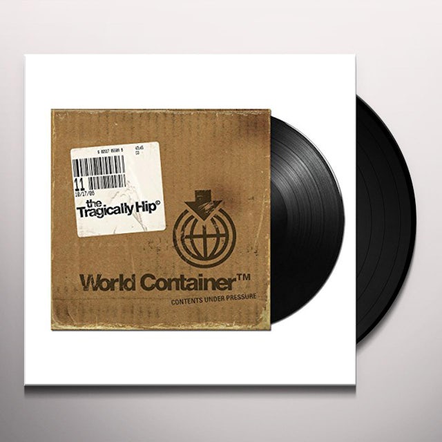 The Tragically Hip WORLD CONTAINER Vinyl Record