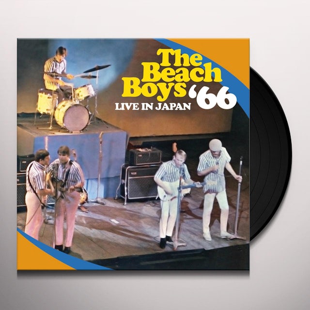 The Beach Boys LIVE IN JAPAN 66 Vinyl Record