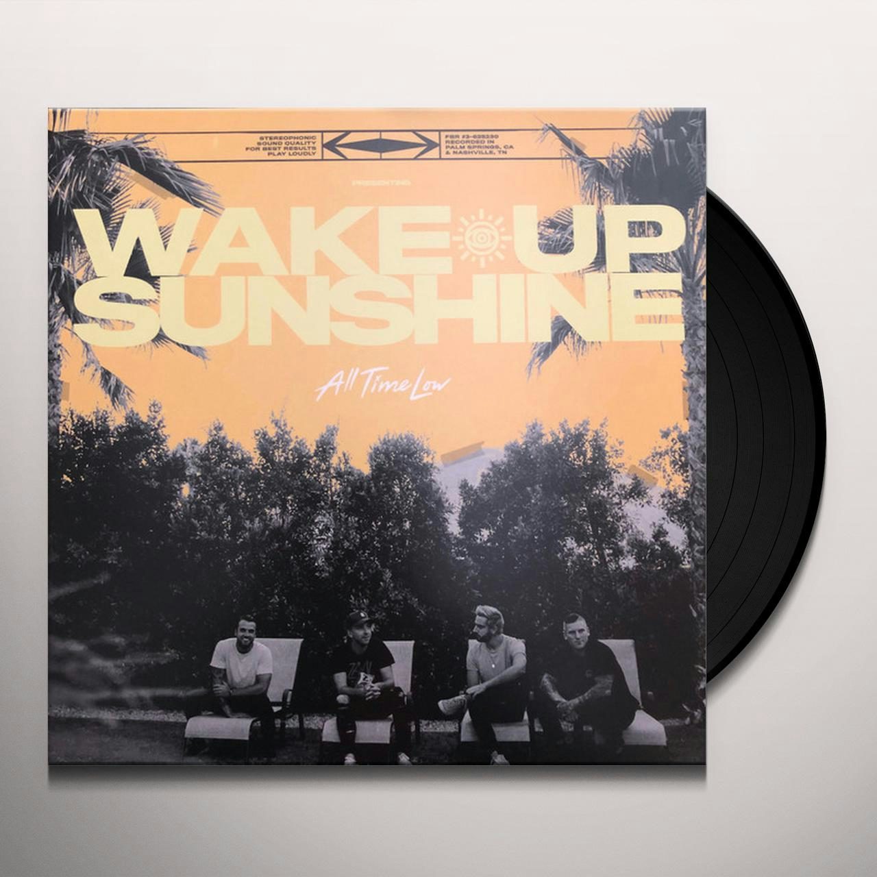 All Time Low WAKE UP, SUNSHINE Vinyl Record
