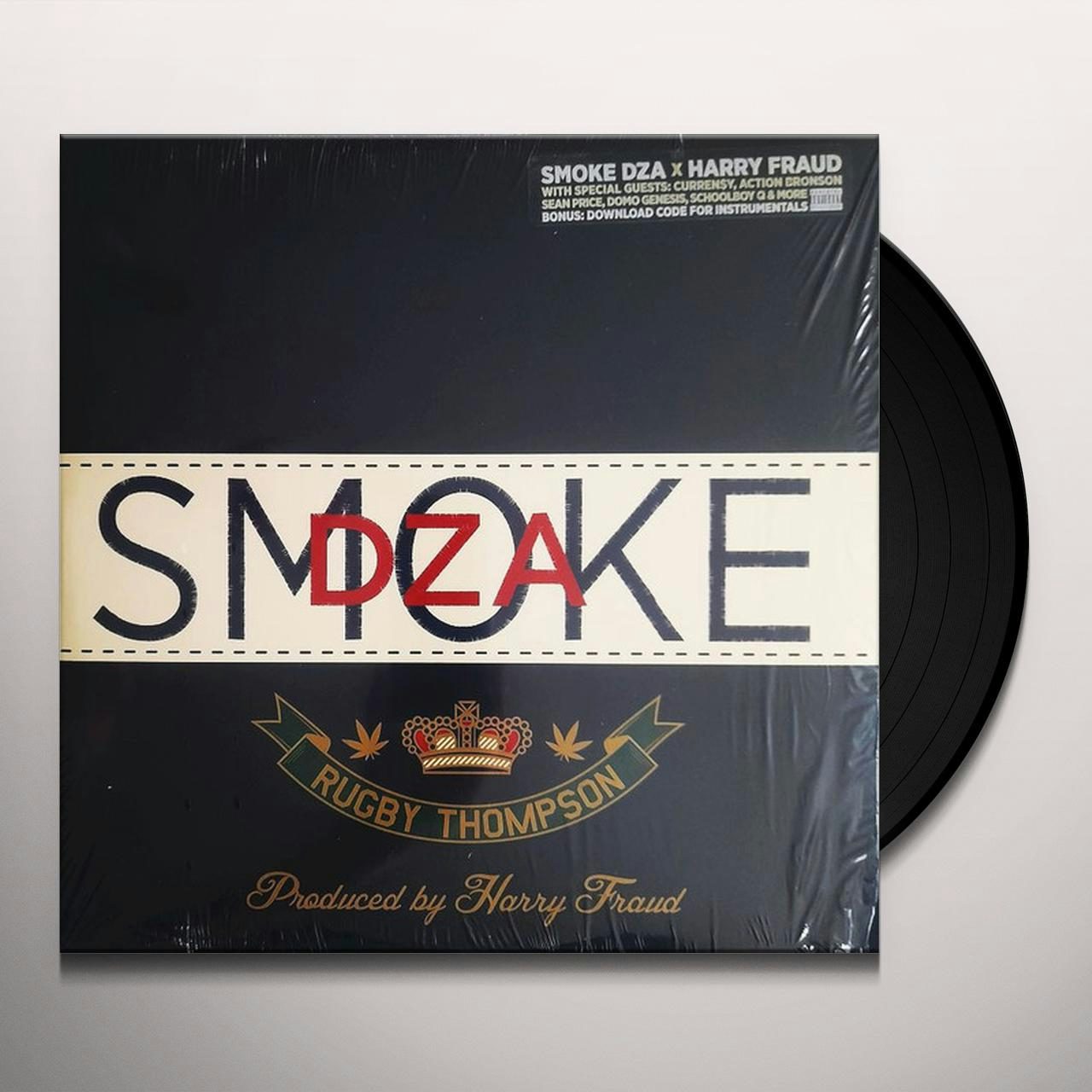 Smoke DZA RUGBY THOMPSON (SMOKE FILLED VINYL/2LP) (RSD) Vinyl Record