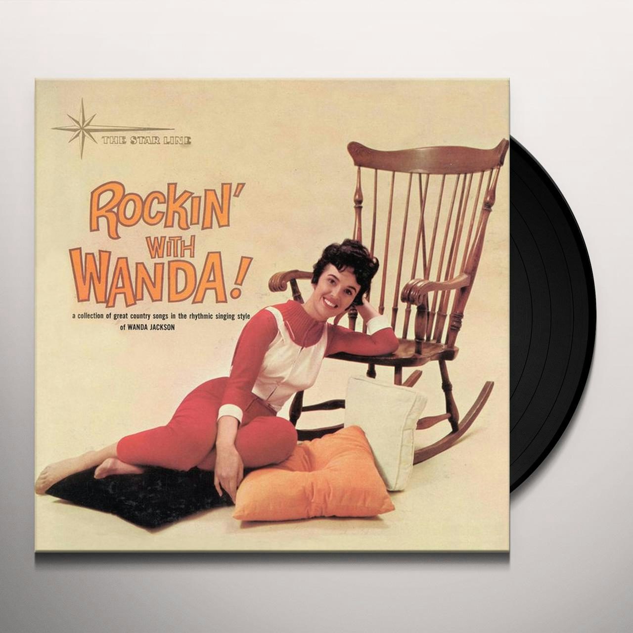 Wanda Jackson ROCKIN WITH WANDA Vinyl Record