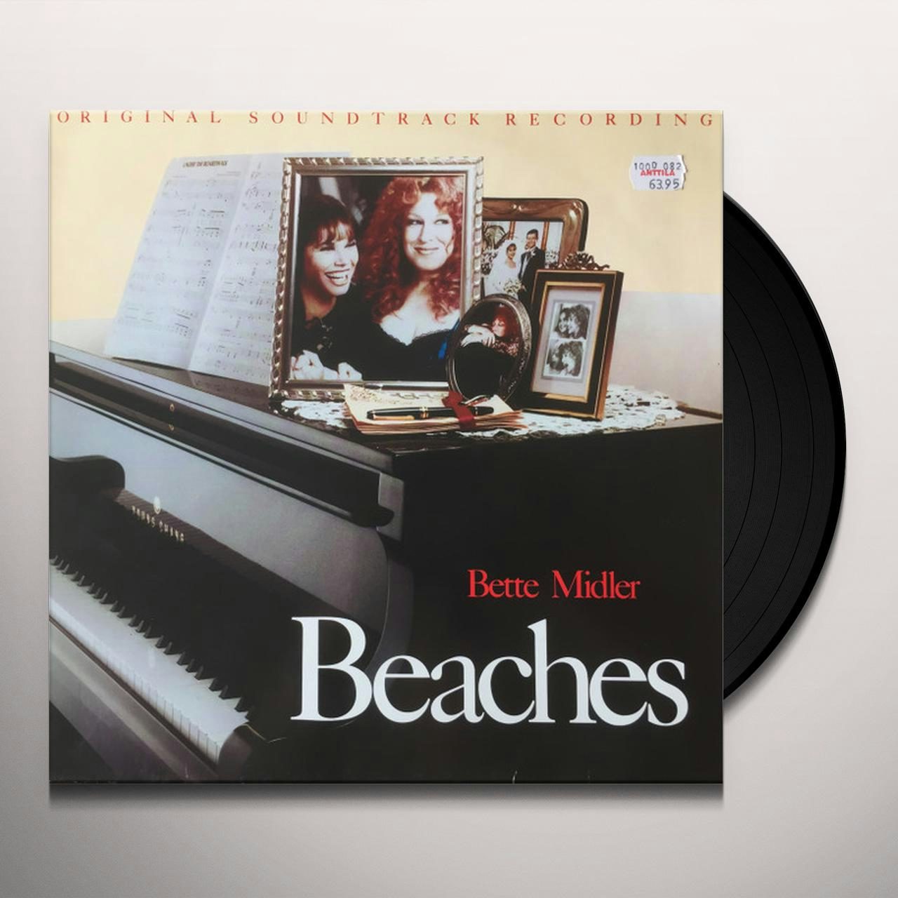 Bette Midler Beaches (Original Soundtrack R Vinyl Record