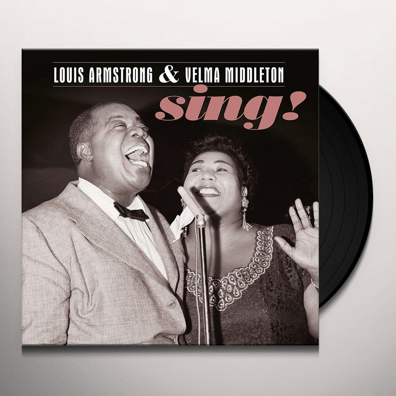 Louis Armstrong & Velma Middleton SING Vinyl Record