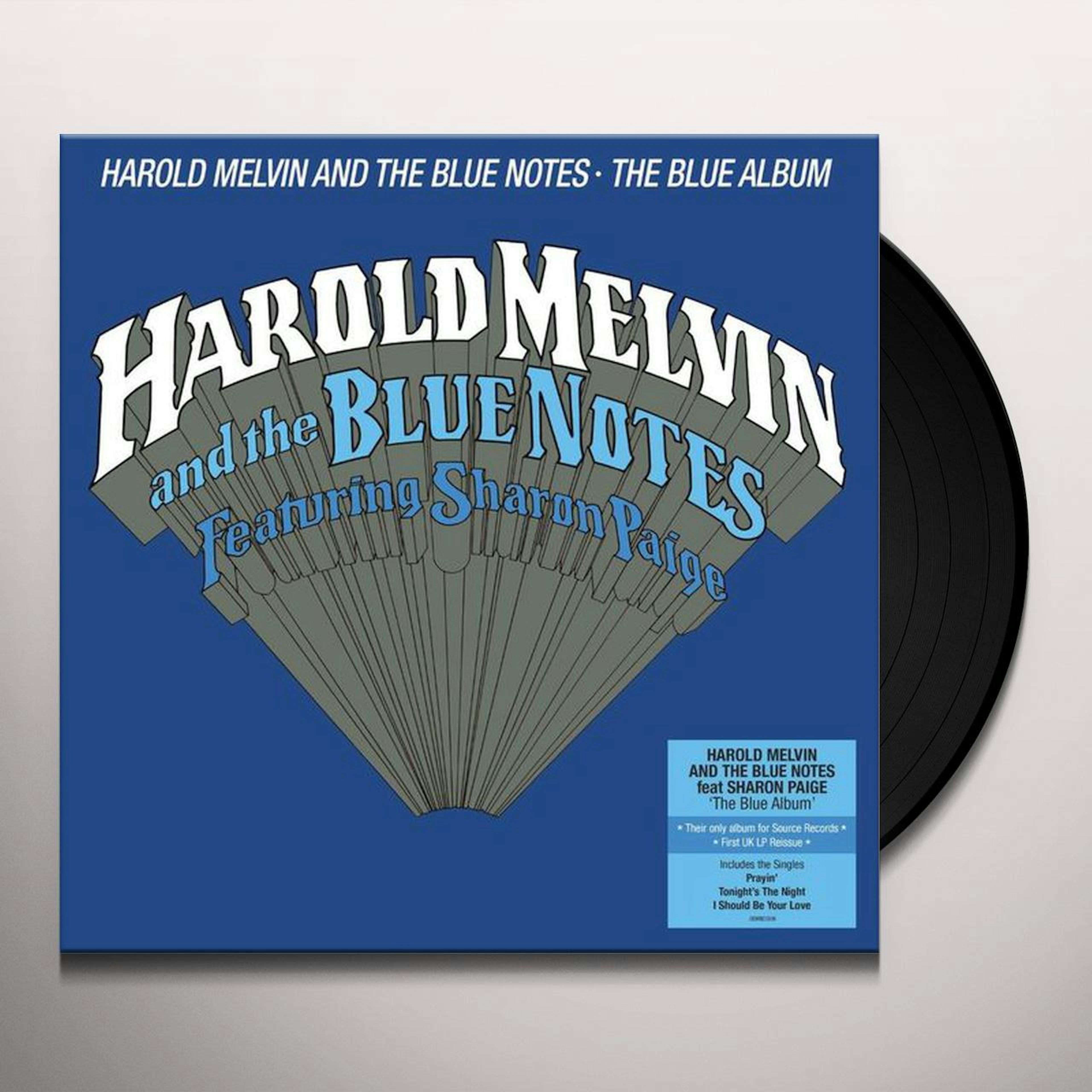 Harold Melvin and the Blue Notes with Sharon Paige Blue Album Vinyl Record