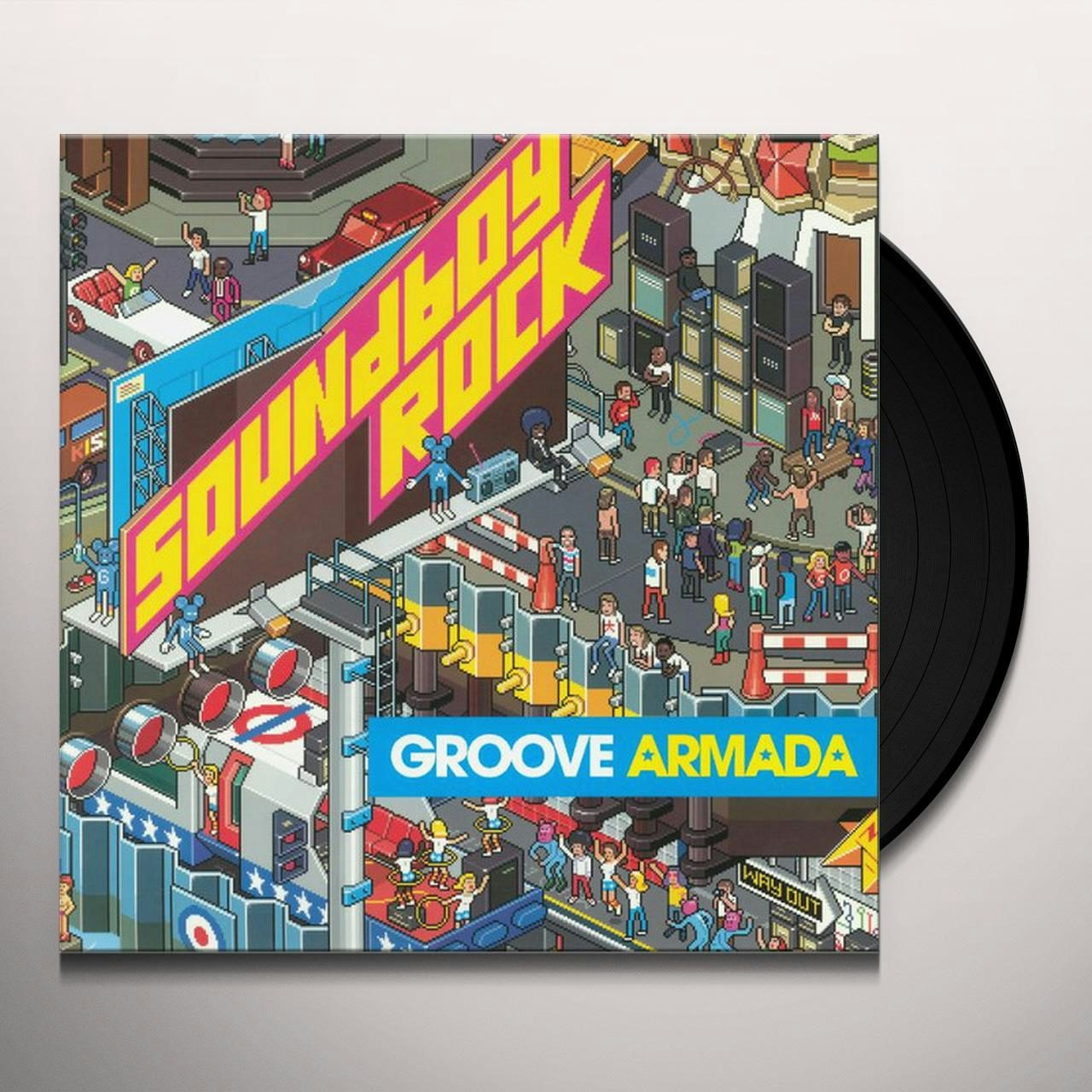 Groove Armada SOUNDBOY ROCK Vinyl Record
