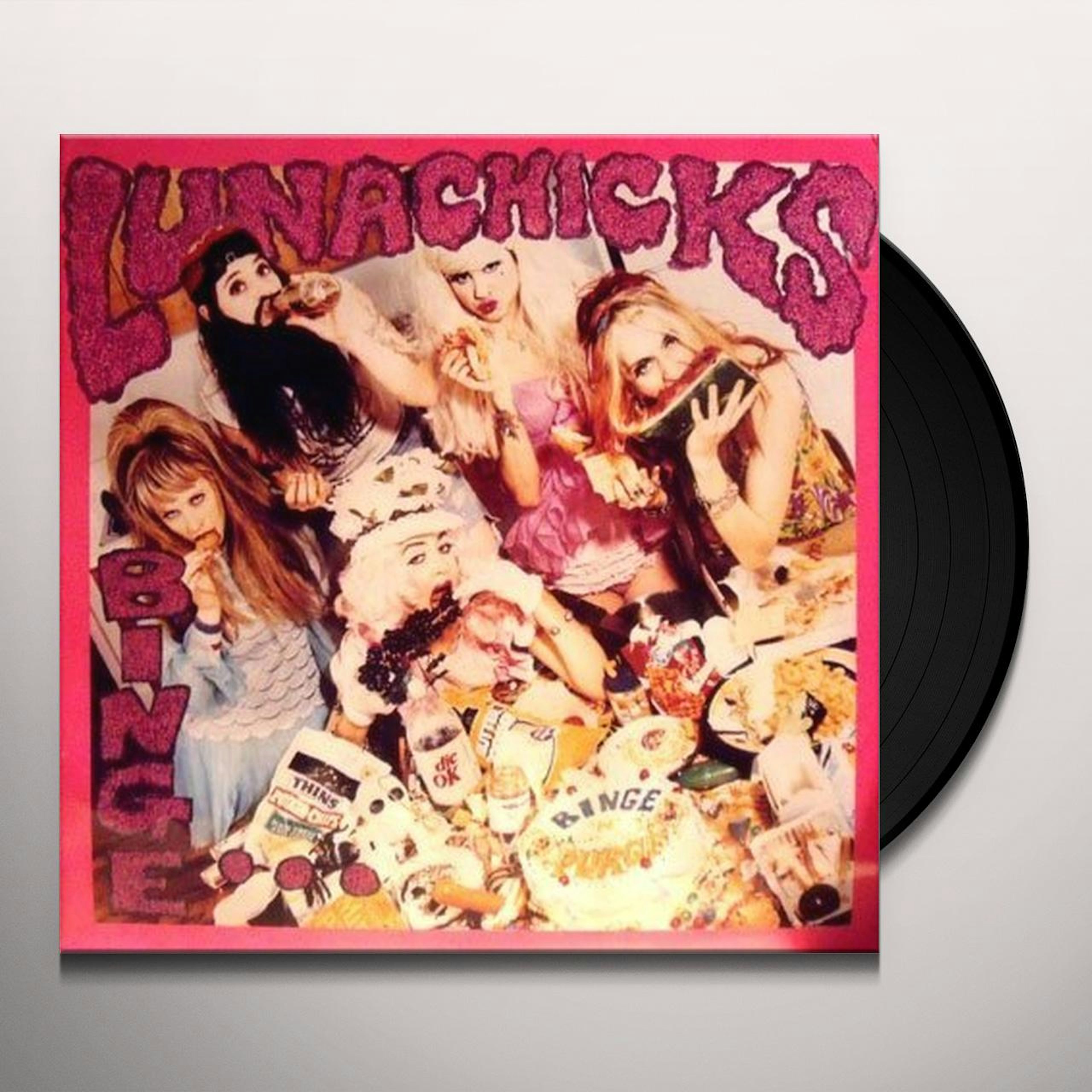 Lunachicks BINGE & BURGE Vinyl Record