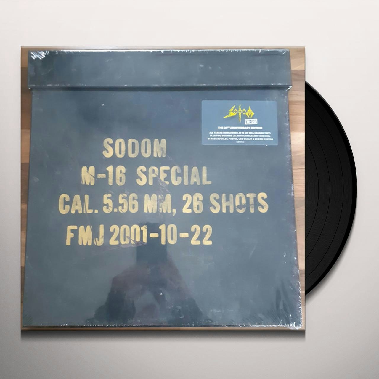Sodom M-16 (20TH ANNIVERSARY EDITION) Vinyl Record