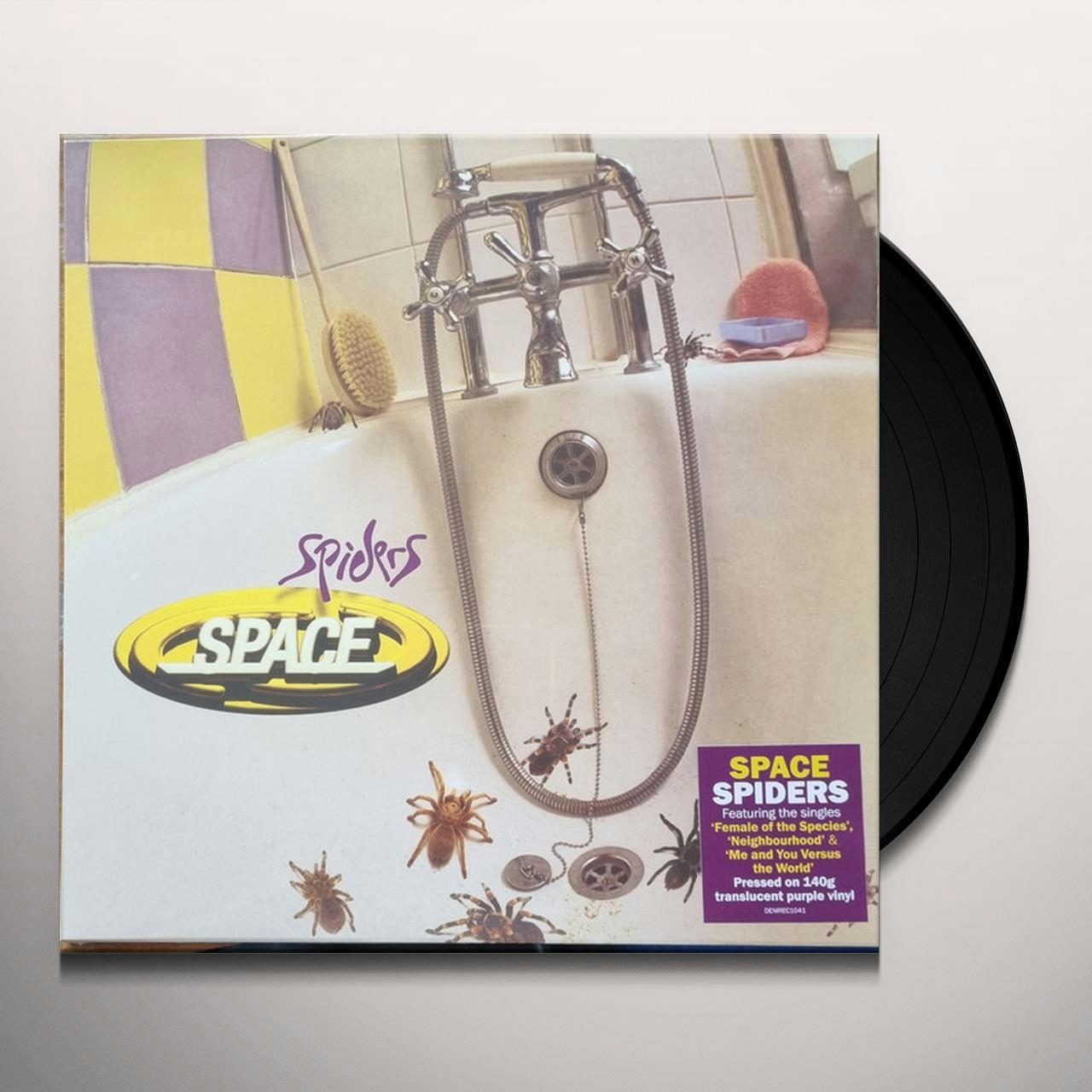 Space SPIDERS (TRANSLUCENT PURPLE VINYL/140G) Vinyl Record