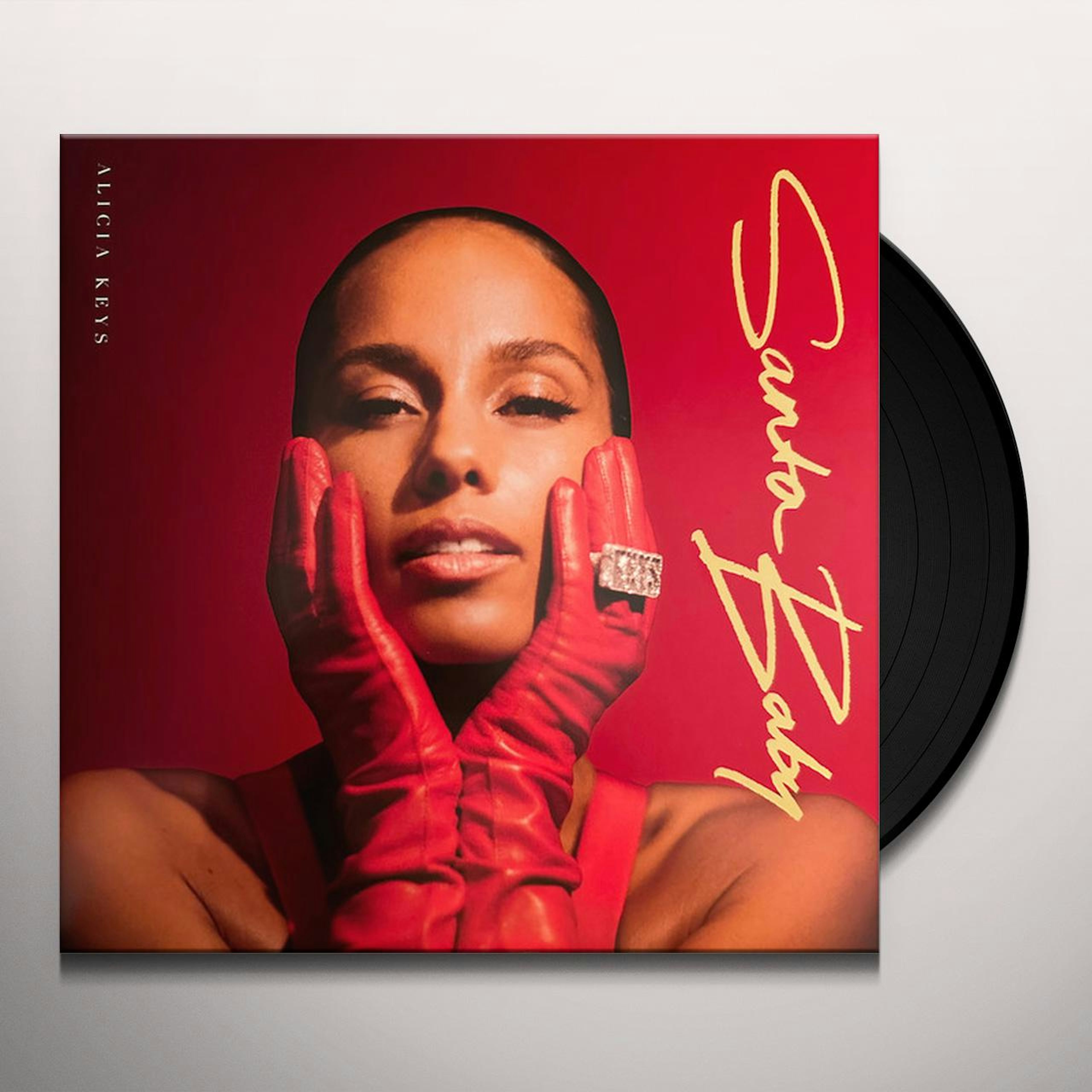 Alicia Keys SANTA BABY Vinyl Record