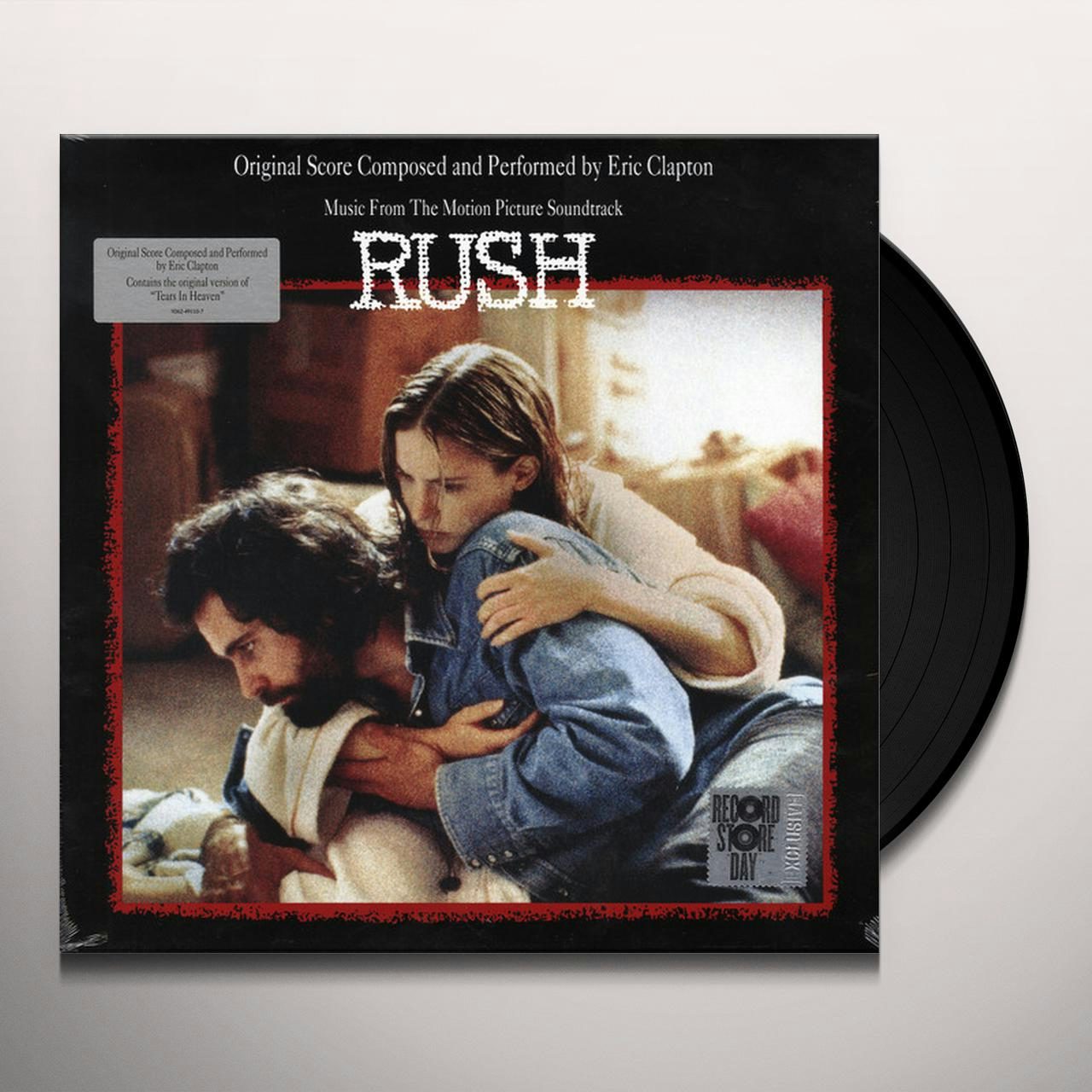 Eric Clapton RUSH (MUSIC FROM THE MOTION PICTURE SOUNDTRACK) Vinyl Record