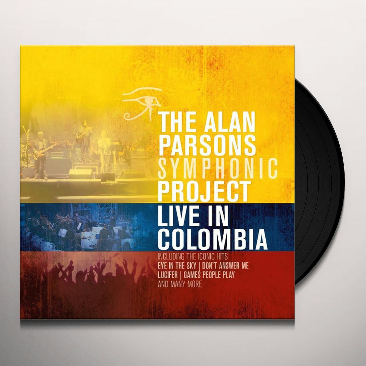 The Alan Parsons Symphonic Project LIVE IN COLOMBIA Vinyl Record