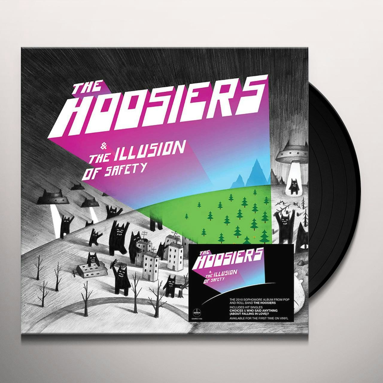 The Hoosiers ILLUSION OF SAFETY Vinyl Record