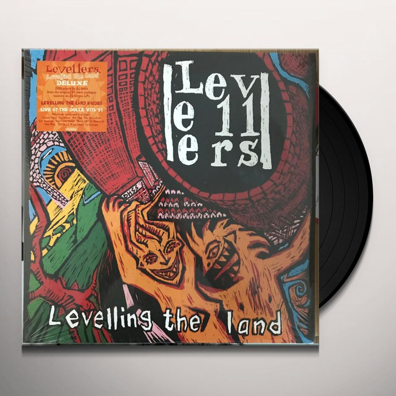 Levellers LEVELLING THE LAND (2023 REMIX) Vinyl Record