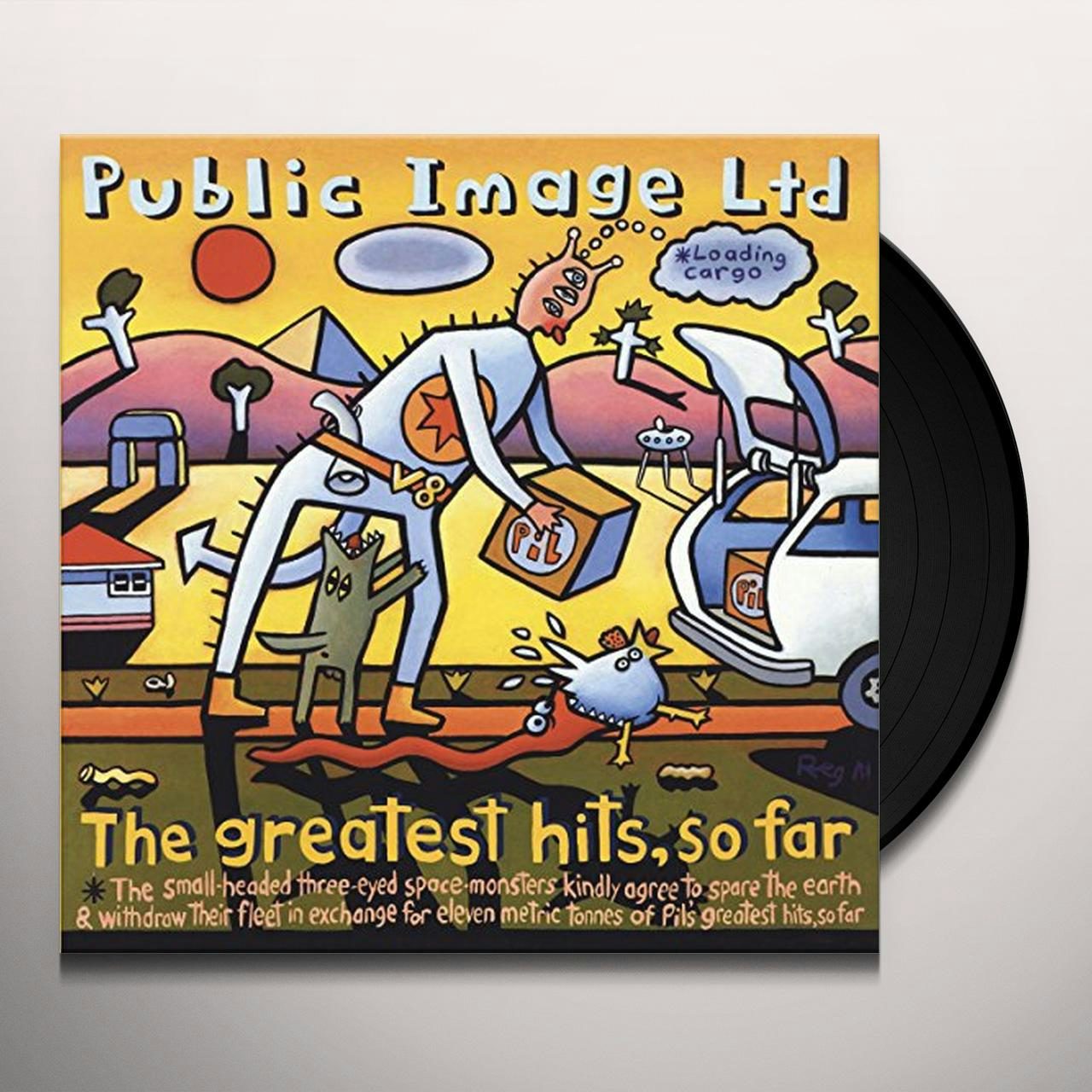 Public Image Ltd. GREATEST HITS SO FAR Vinyl Record