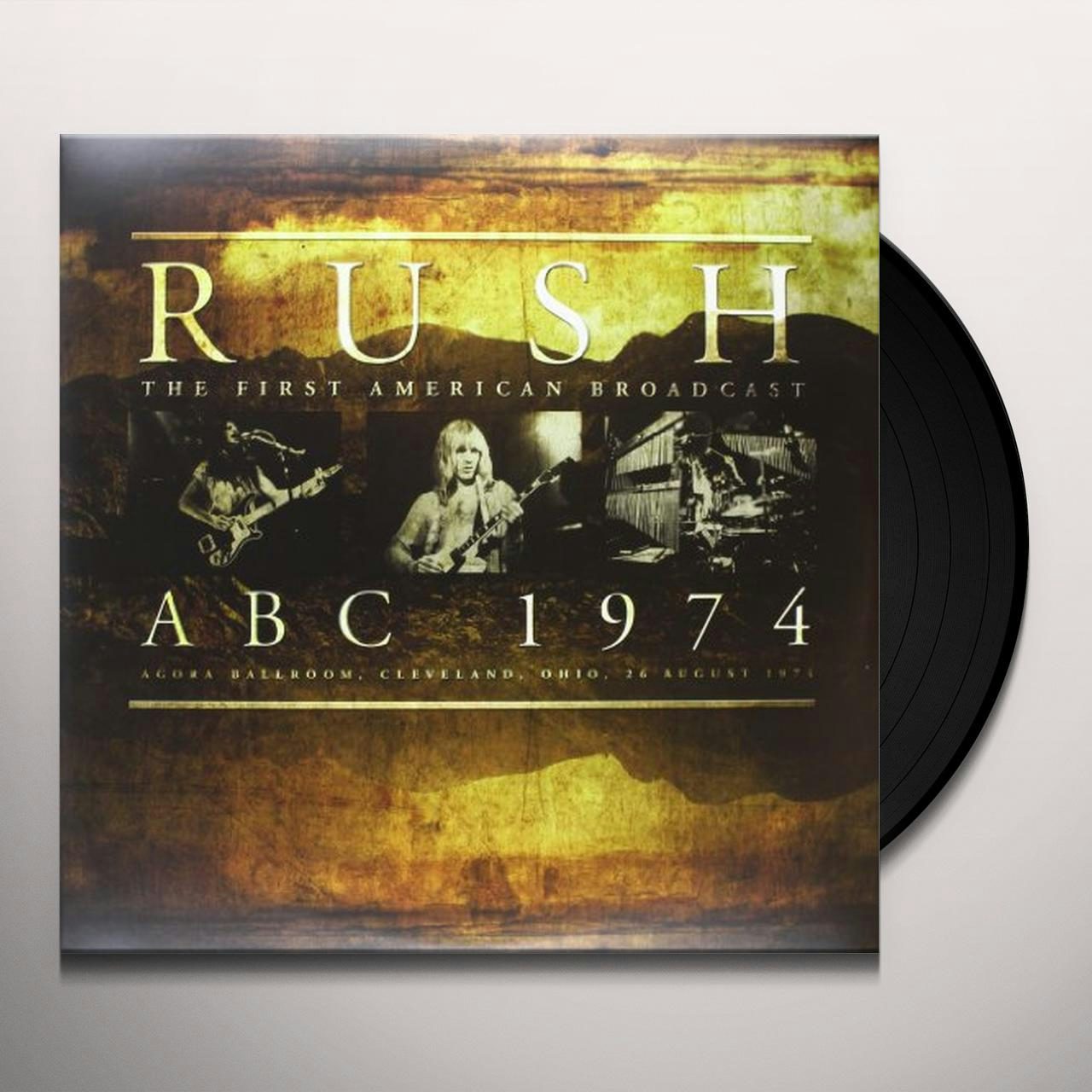 Rush ABC 1974 Vinyl Record