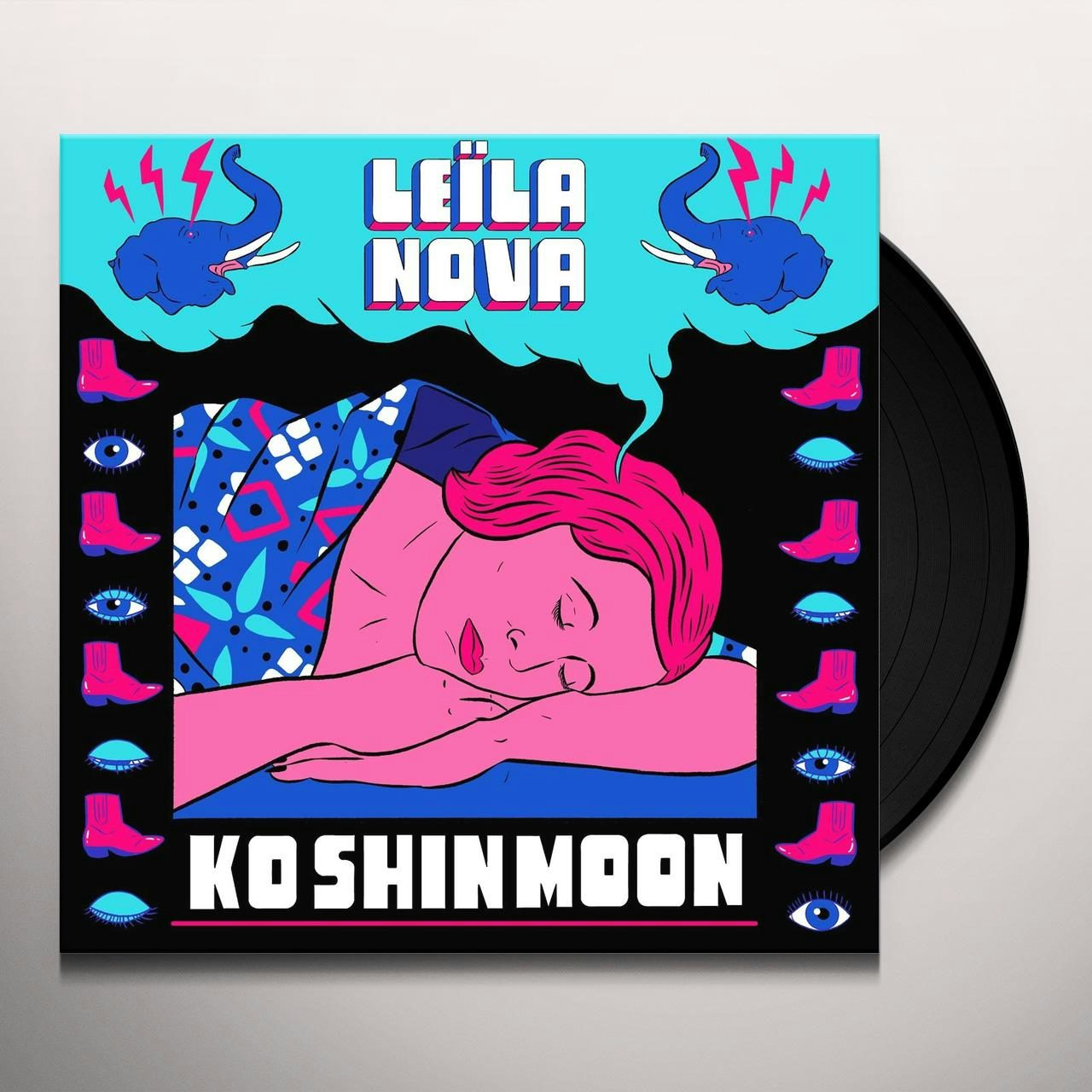 Ko Shin Moon LEILA NOVA Vinyl Record