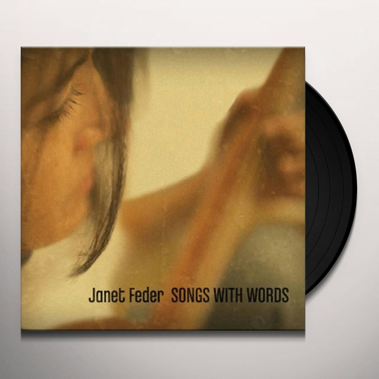 Janet Feder SONGS WITH WORDS Vinyl Record