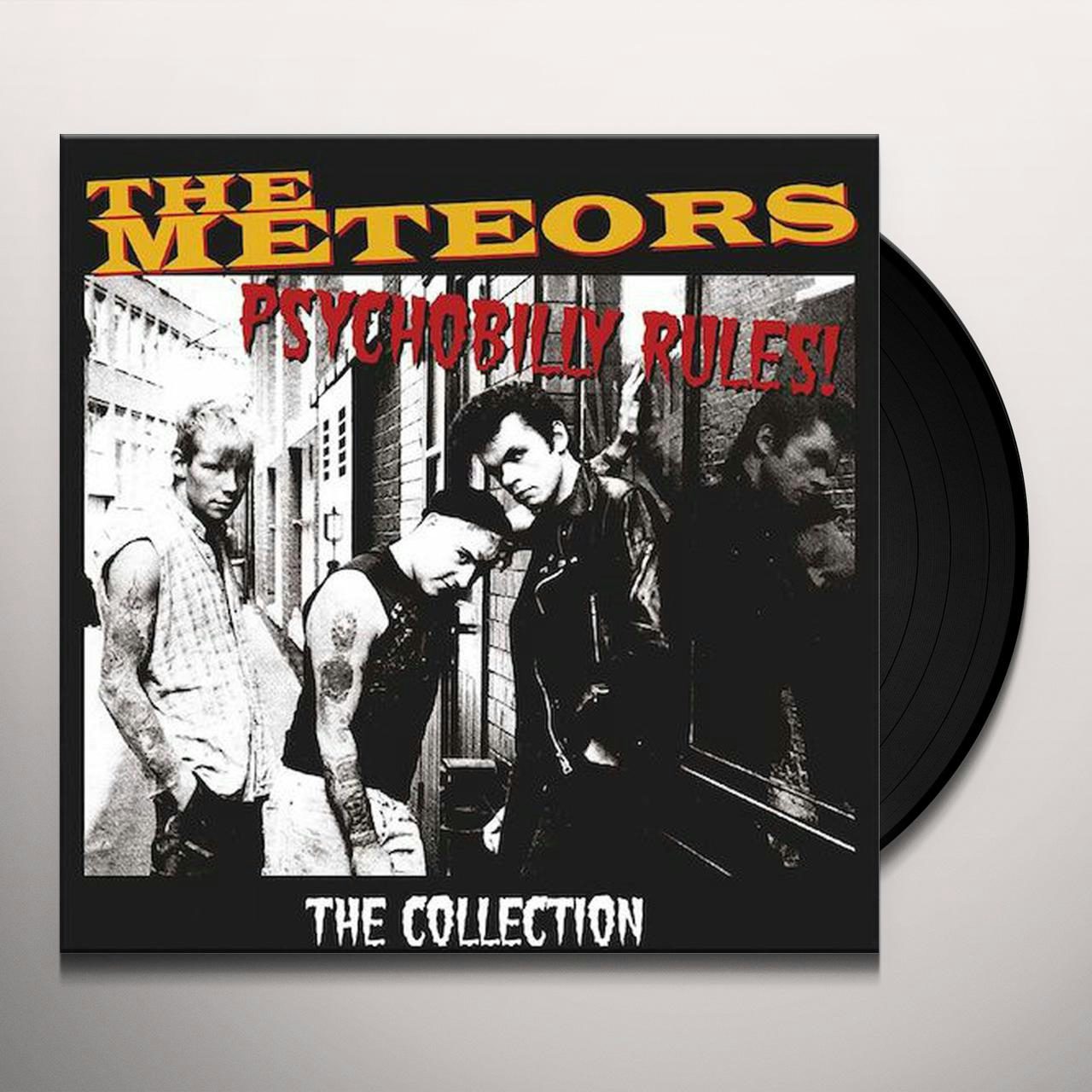 The Meteors PSYCHOBILLY RULES! THE COLLECTION Vinyl Record