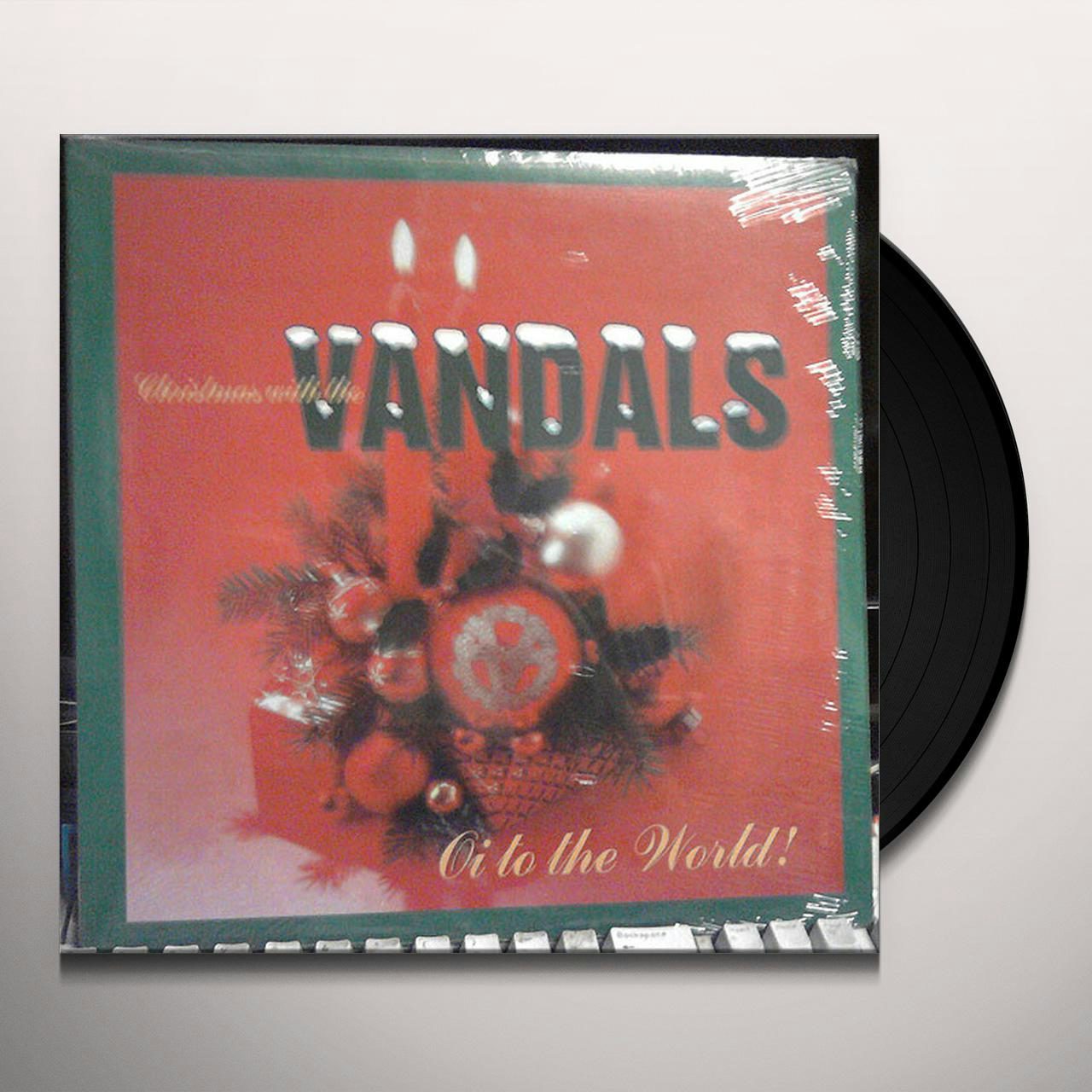 The Vandals OI TO THE WORLD (WHITE VINYL) Vinyl Record
