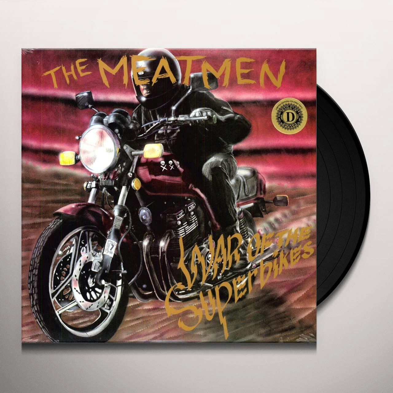 The Meatmen WAR OF THE SUPERBIKES Vinyl Record