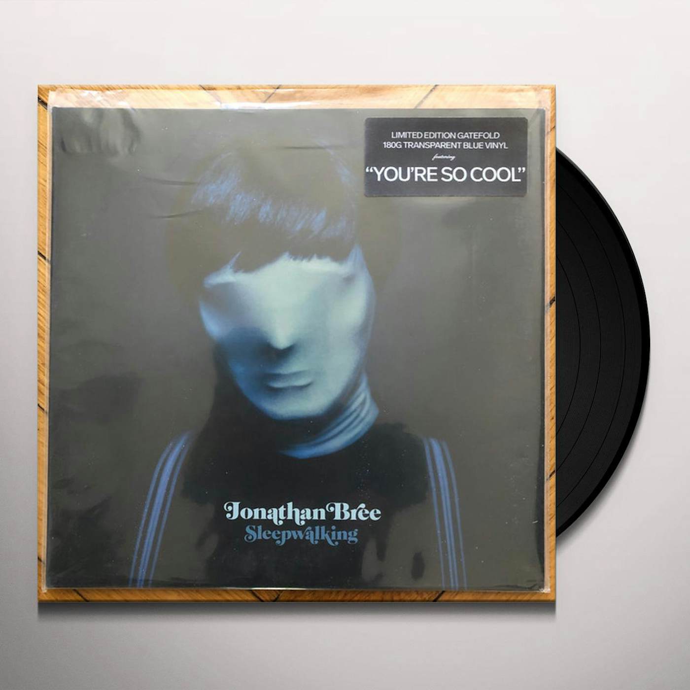 Jonathan Bree SLEEPWALKING LIMITED EDITION - BLUE Vinyl Record