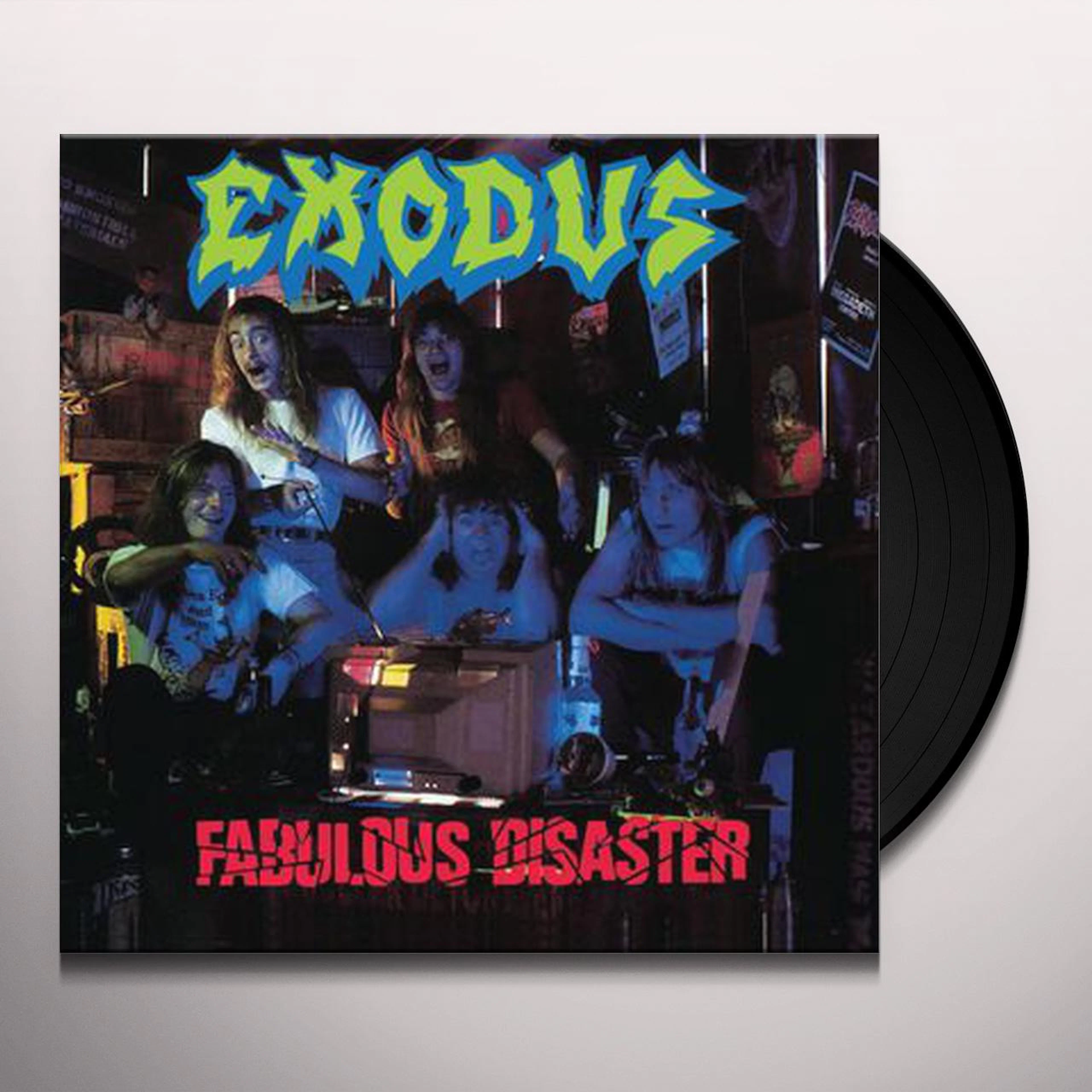 Exodus FABULOUS DISASTER Vinyl Record